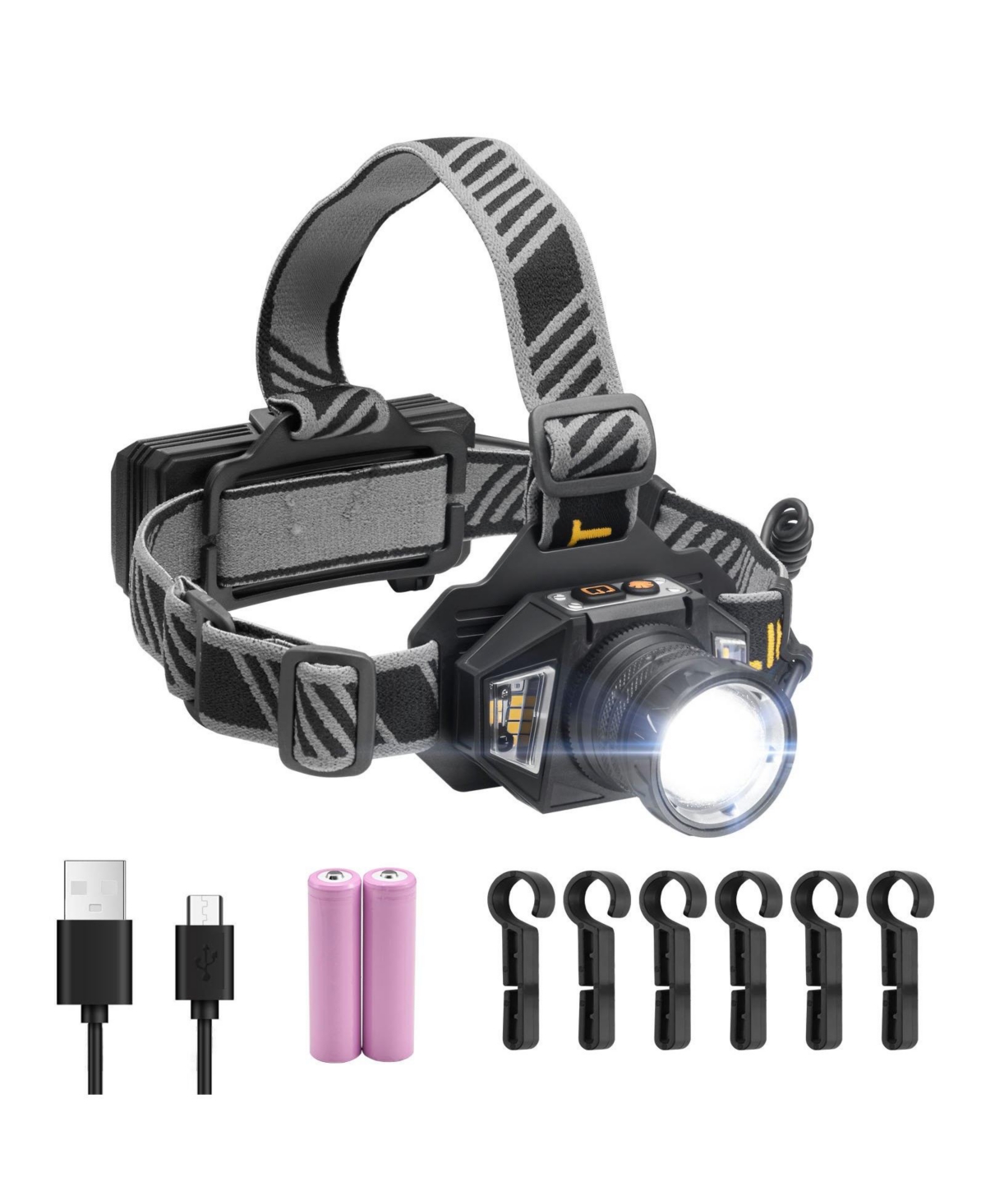 Click here for Mecale Rechargeable Led Headlamp  16 Lighting Mode... prices