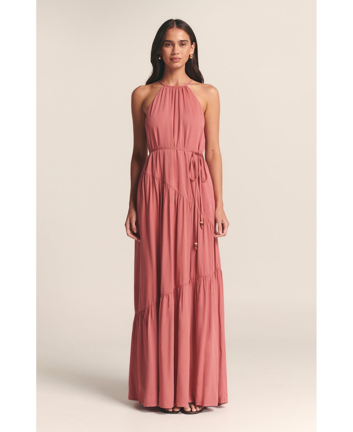 Click here for St Mrlo Womens Eliza Maxi Dress - Tropical hibiscu... prices