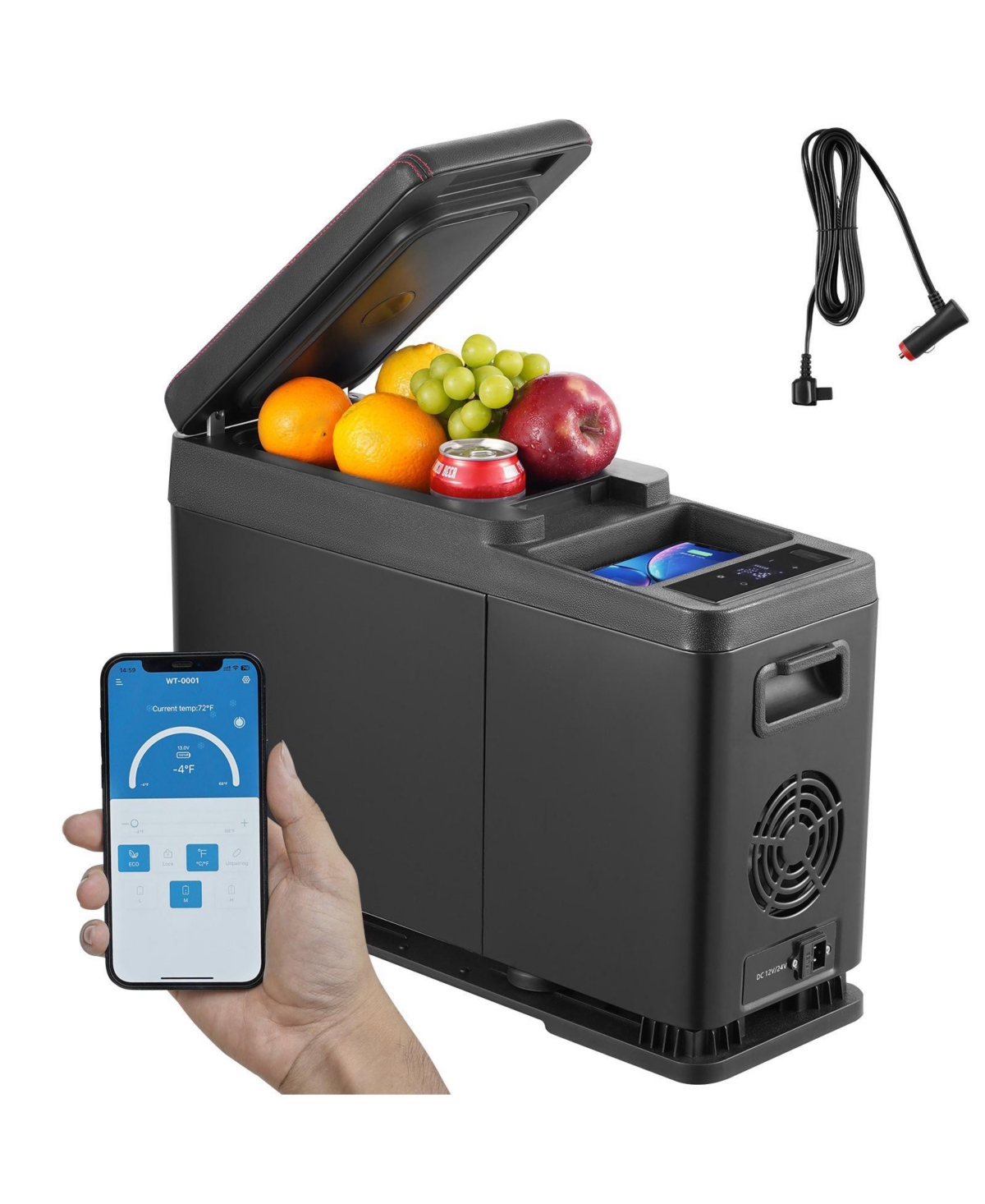 Click here for Mecale 8 Liter Car Armrest Refrigerator 12V Portab... prices