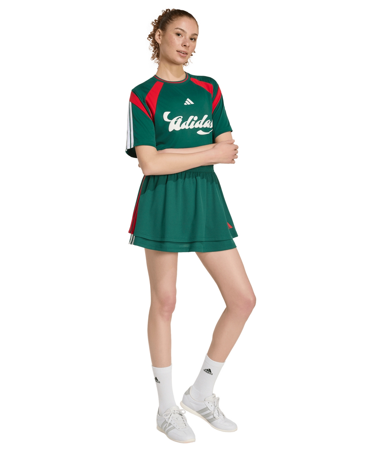 Click here for adidas Womens Drawstring House of Tiro Skirt - Tea... prices