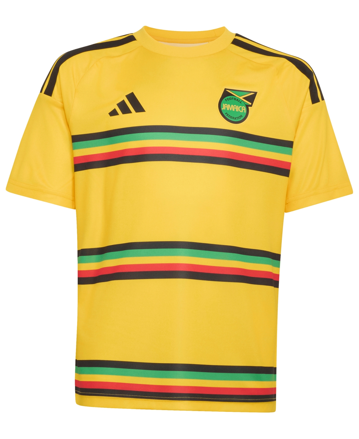 Click here for adidas Boys 8-20 Jamaica Crewneck Fan Jersey T-Shi... prices