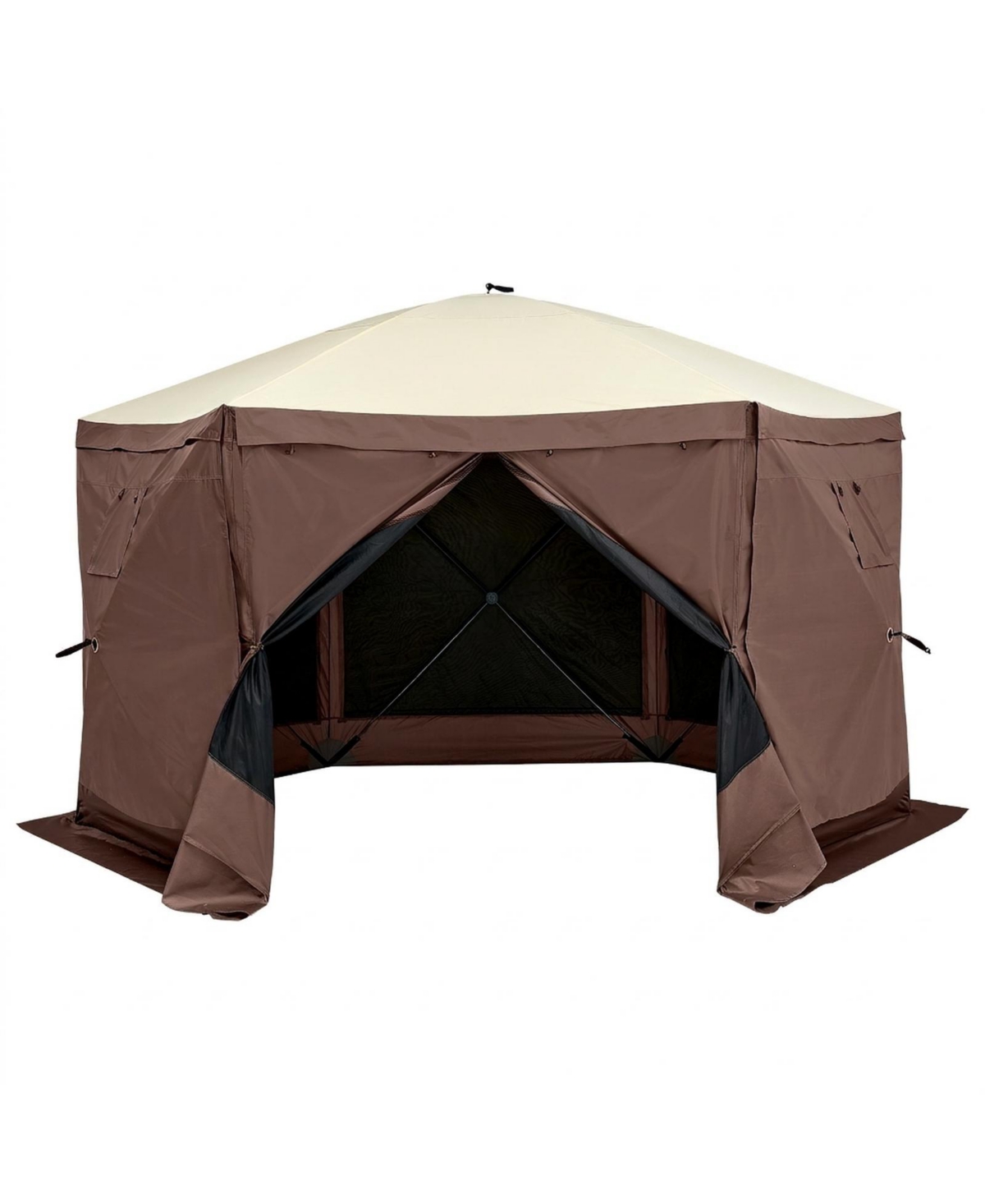 Click here for Givimo 6-Sided Pop-Up Gazebo Screen Tent with Remo... prices