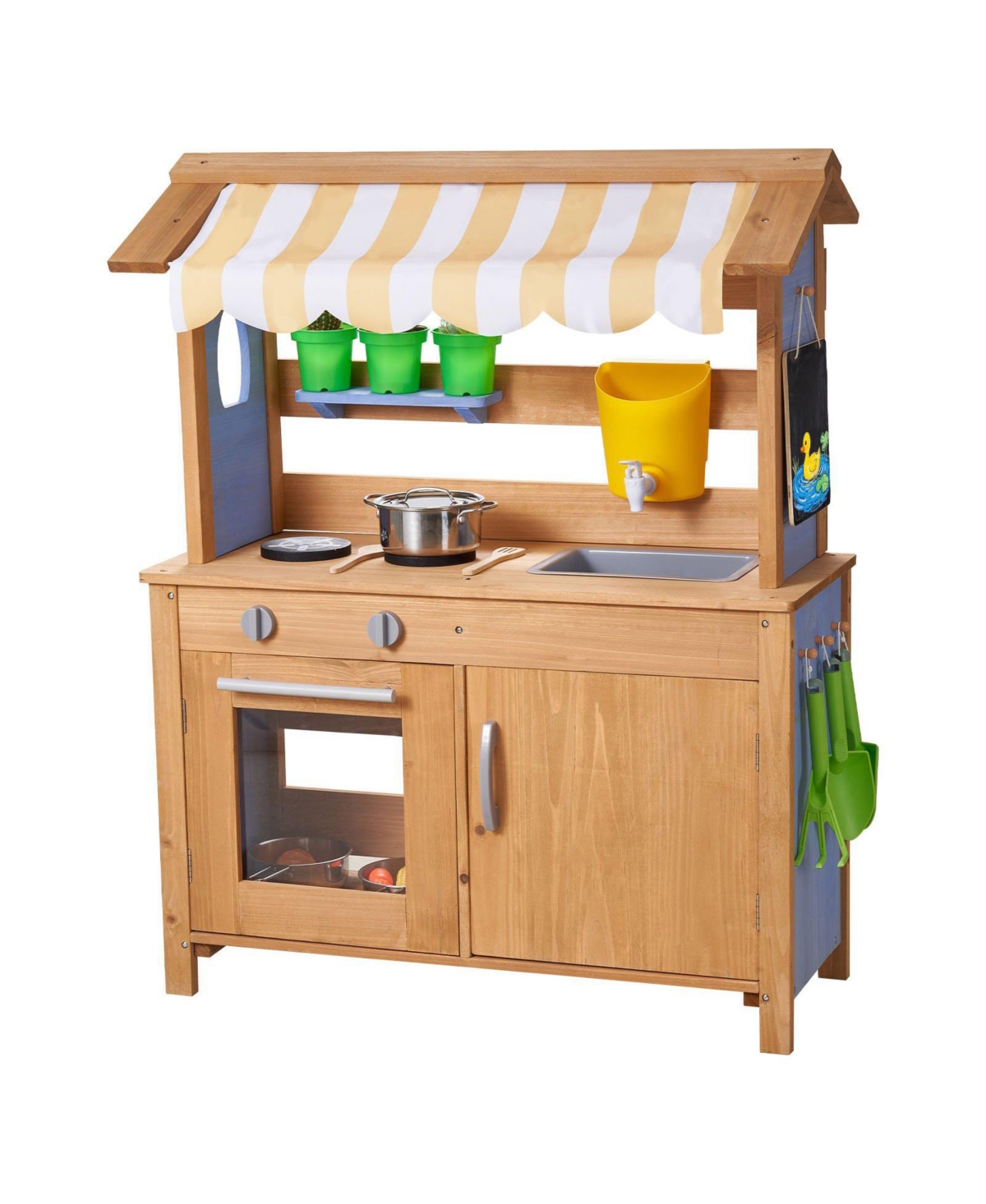 Click here for Mecale Outdoor Mud Kitchen with Sunshade Canopy fo... prices