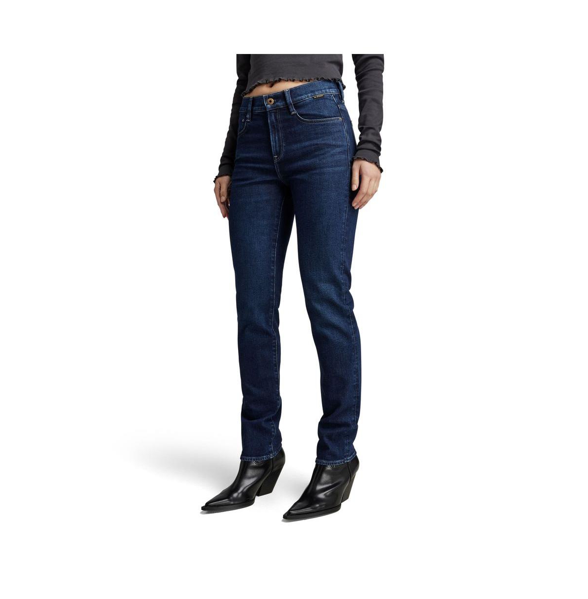Click here for G-Star Womens Ace 2 Slim Straight Jeans - Worn in... prices