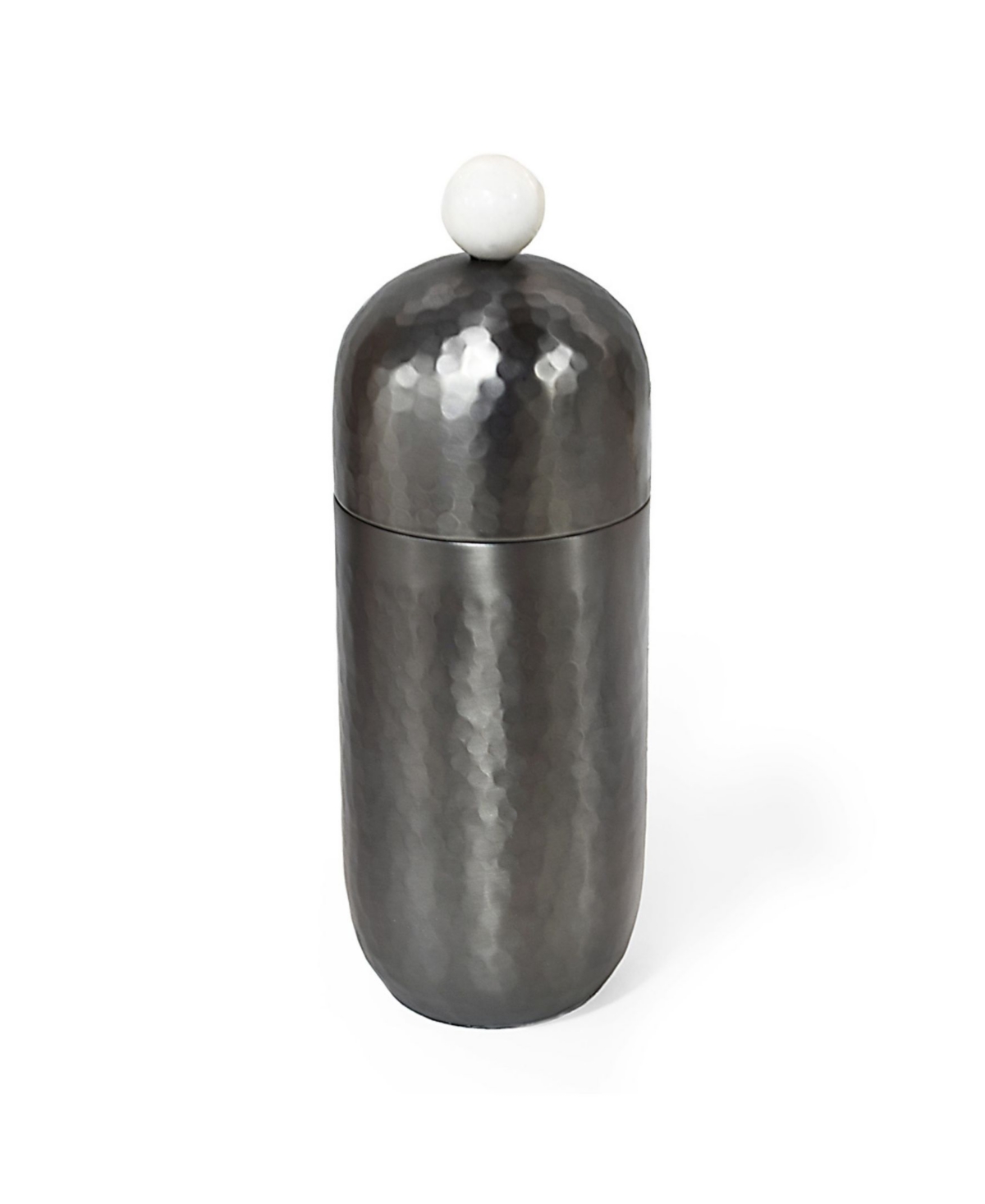 Click here for Godinger Temari Hammered Gunmetal 24 oz. Cocktail... prices