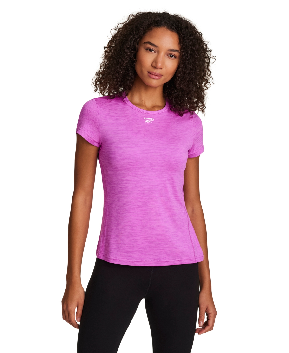 Click here for Reebok Womens Marled Crewneck Performance T-Shirt... prices