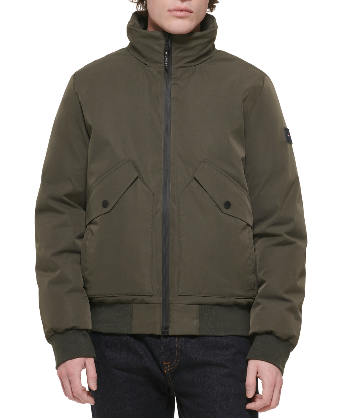 Click here for Tommy Hilfiger Mens Flex Performance Zip-Front Bom... prices