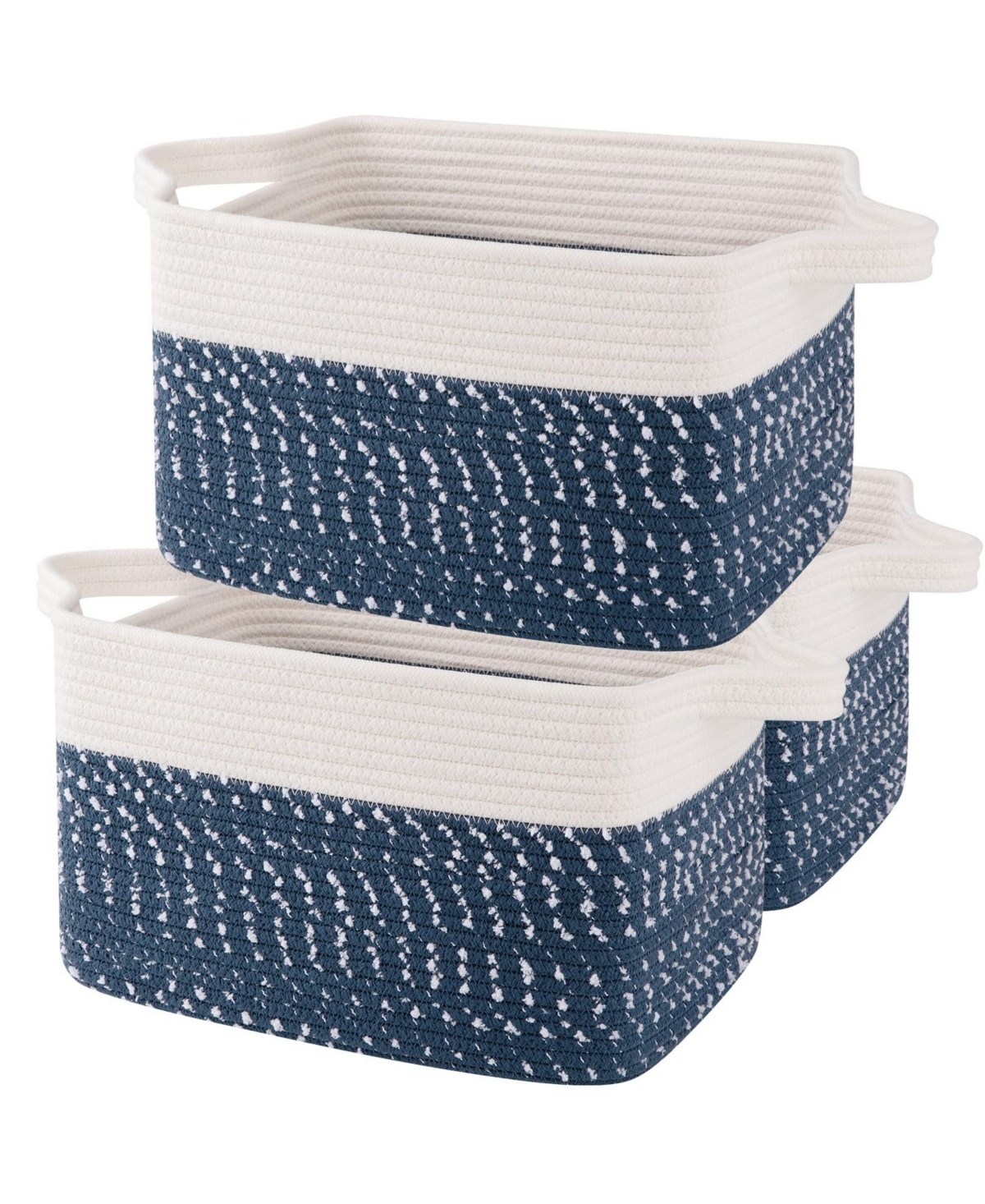 Click here for Gnuadz 3PC Woven Cotton Rope Storage Baskets Bathr... prices