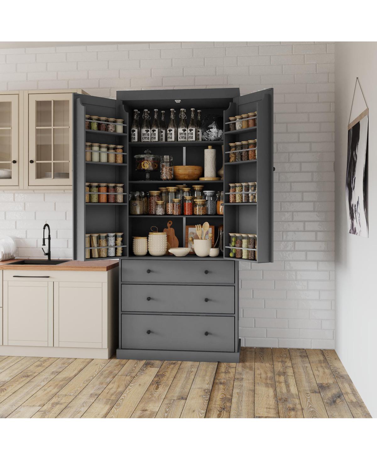 Click here for Streamdale Furniture Farmhouse Pantry Cabinet with... prices