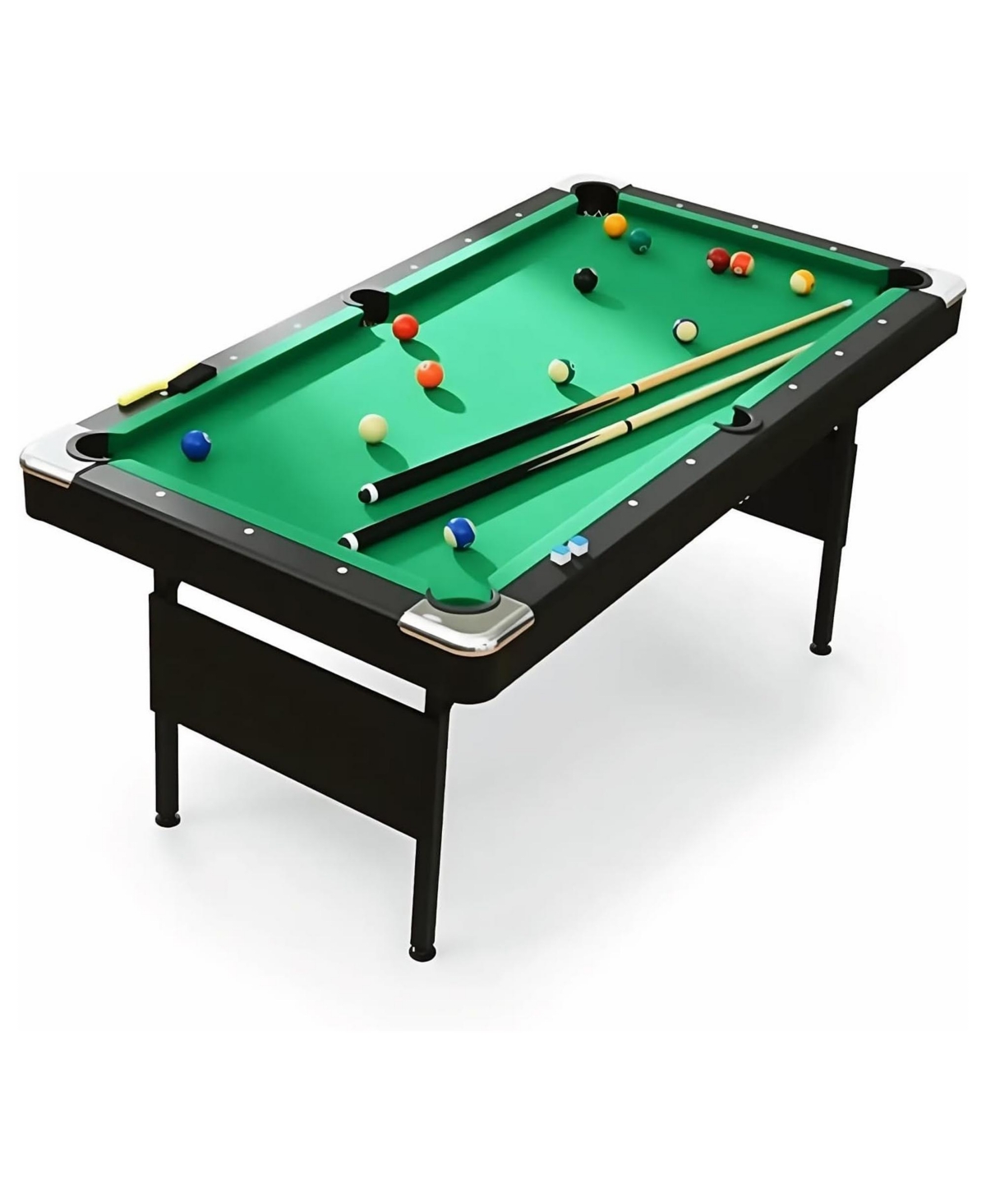 Click here for Rainsken 63.8 Foldable Billiards Table  All-in-One... prices