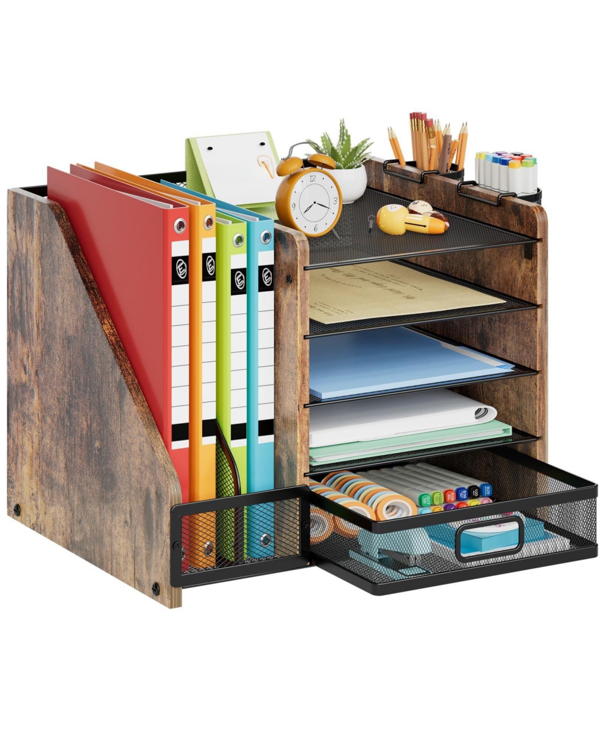 Click here for Gnuadz Desk Organizer File Holder 5-Tier Letter Tr... prices