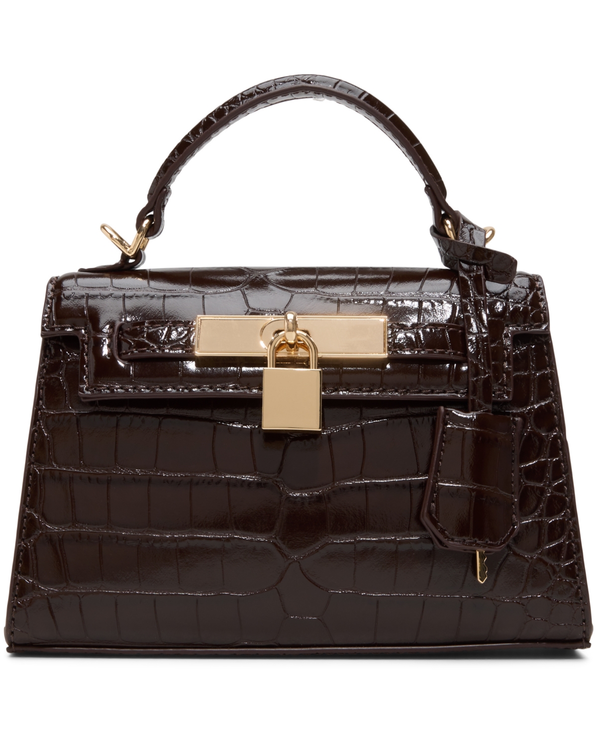 Click here for Aldo Sandyzz Small Top Handle Satchel Handbag - Mi... prices