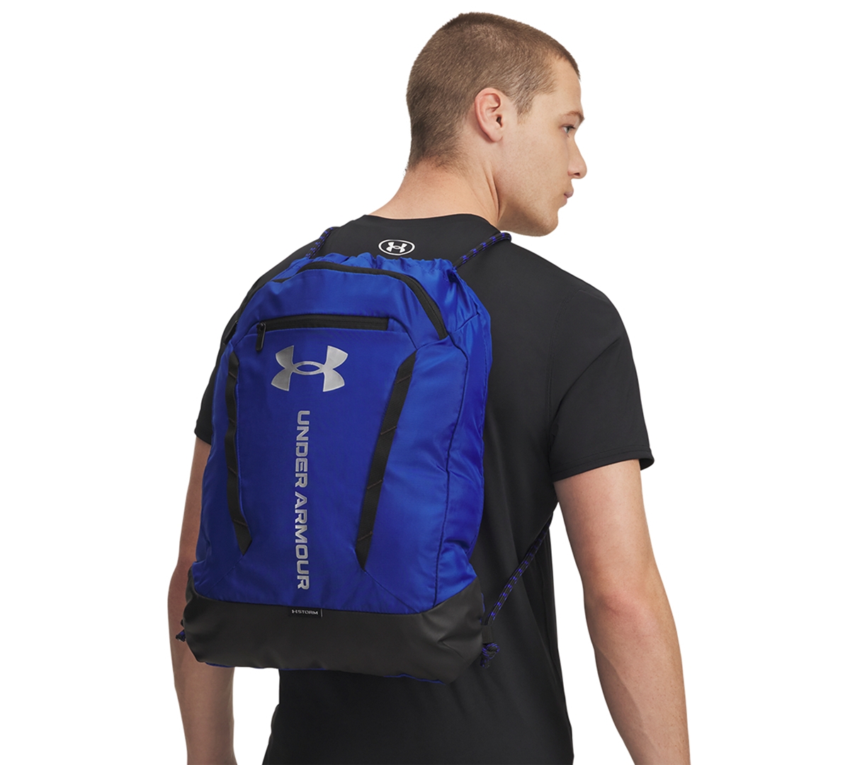 Click here for Under Armour Mens Logo Hustle Backpack - Royal Blu... prices