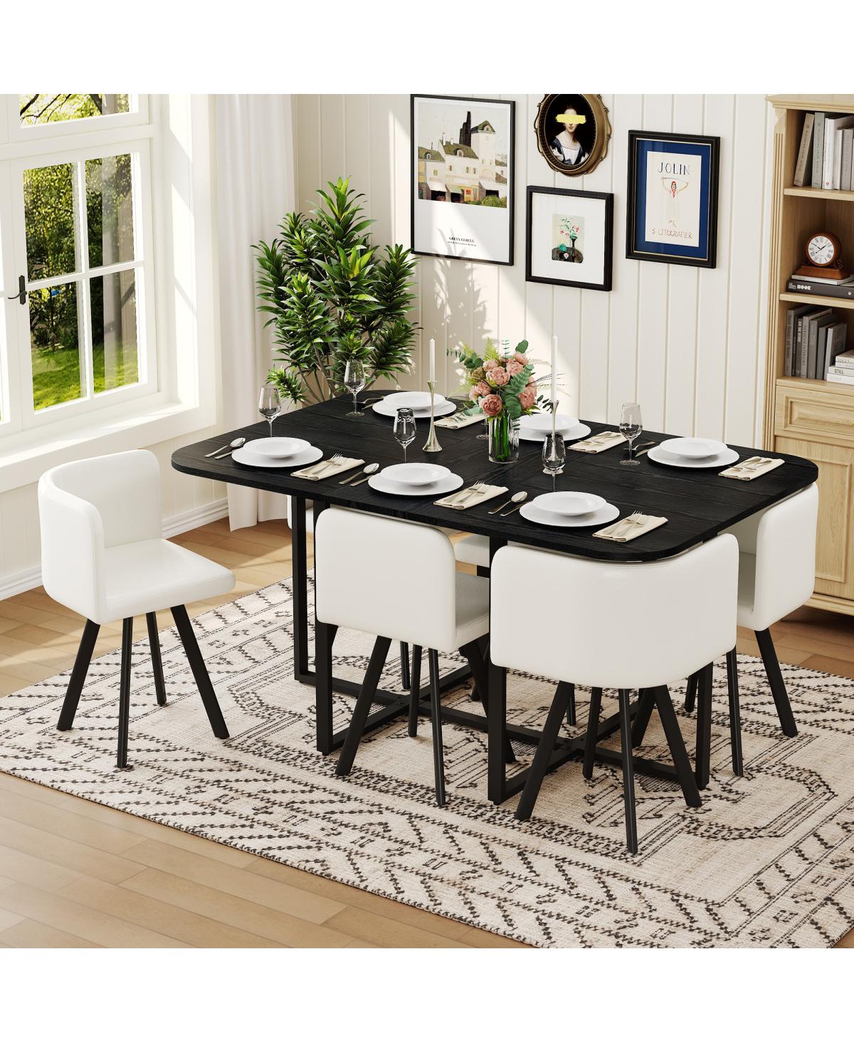 Click here for Streamdale Furniture 7piece Dining Set Table with... prices