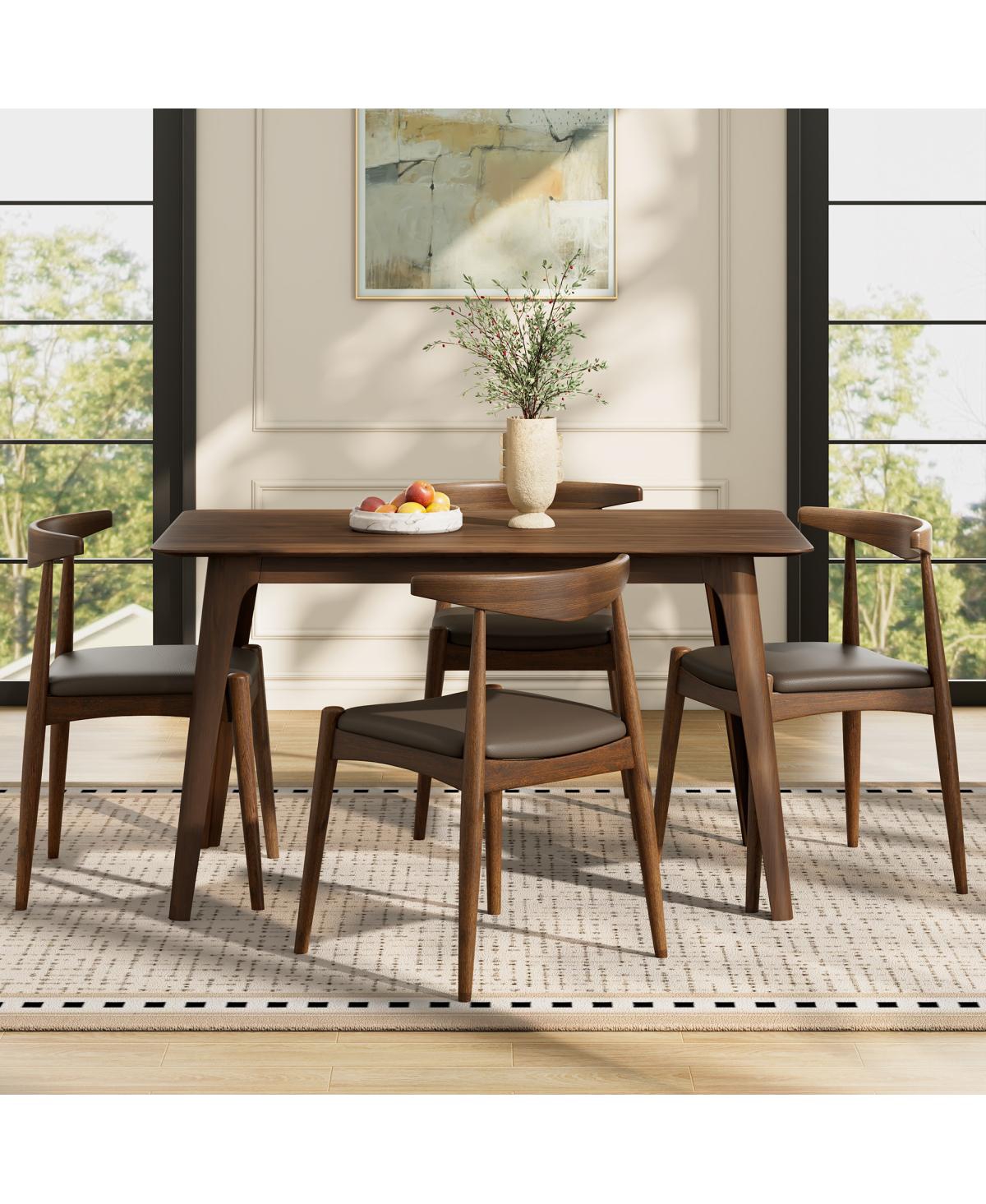 Click here for Streamdale Furniture Retro Five-Piece Dining Set w... prices