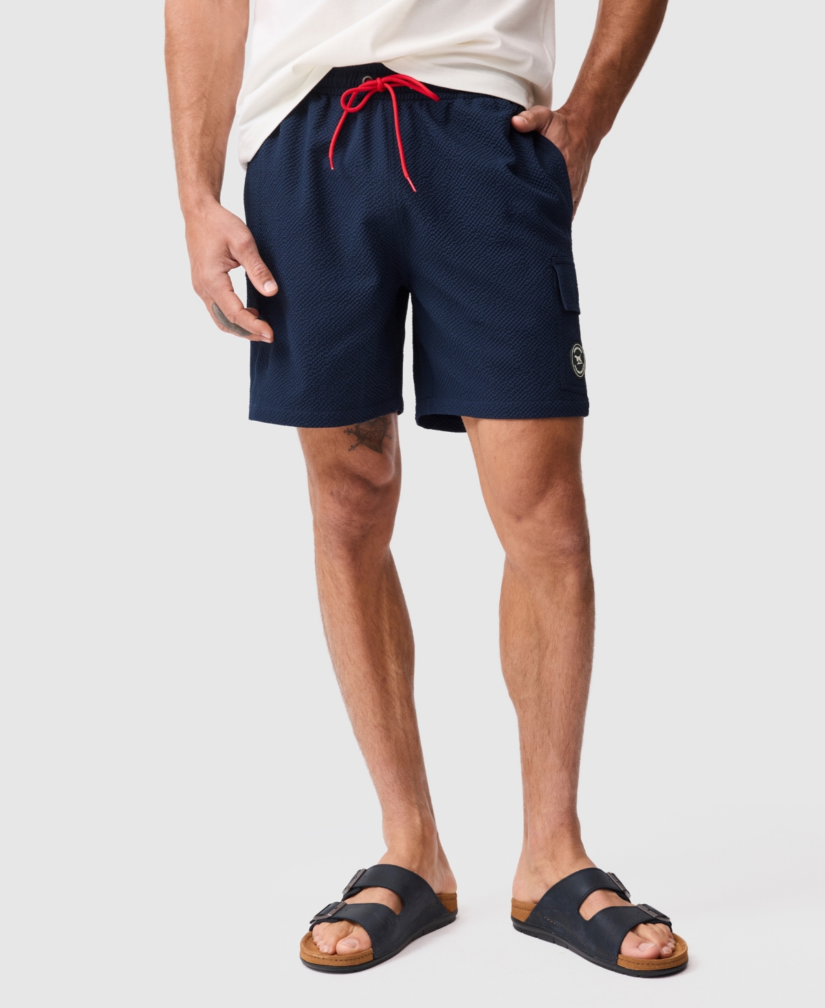 Click here for Rodd & Gunn Mens Winterton 7 Swim Shorts - Navy prices