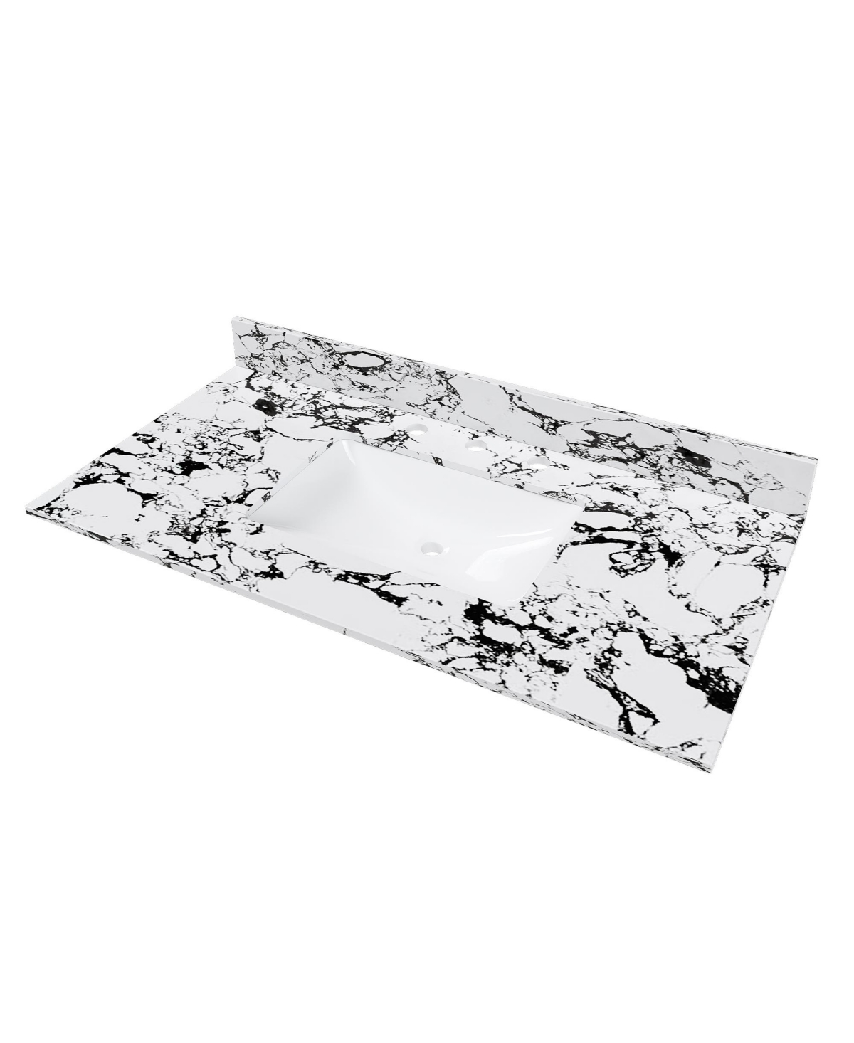 Click here for Busdays 43 x 22 Inch Bathroom Vanity Top with Unde... prices