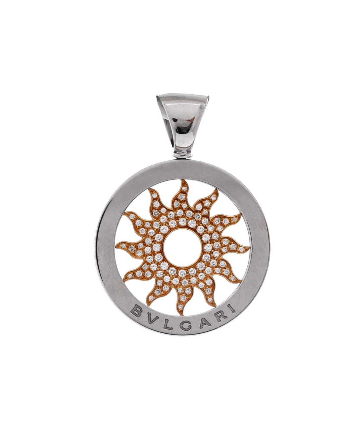 Click here for Pre-Owned Bvlgari Tondo Sun Pendant - 18k yellow g... prices