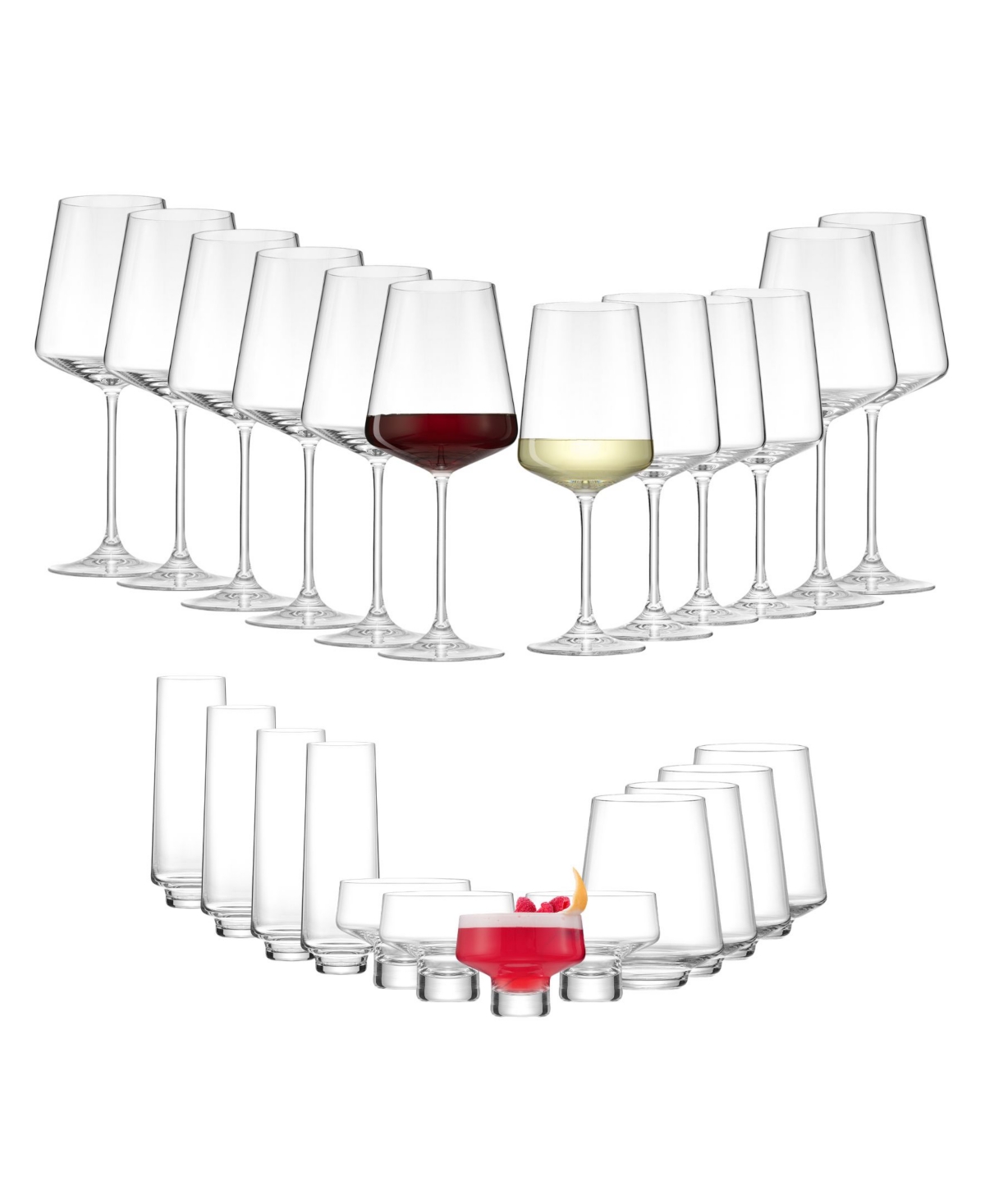 Click here for JoyJolt Sidney Ultimate Entertaining Glasses  Set... prices