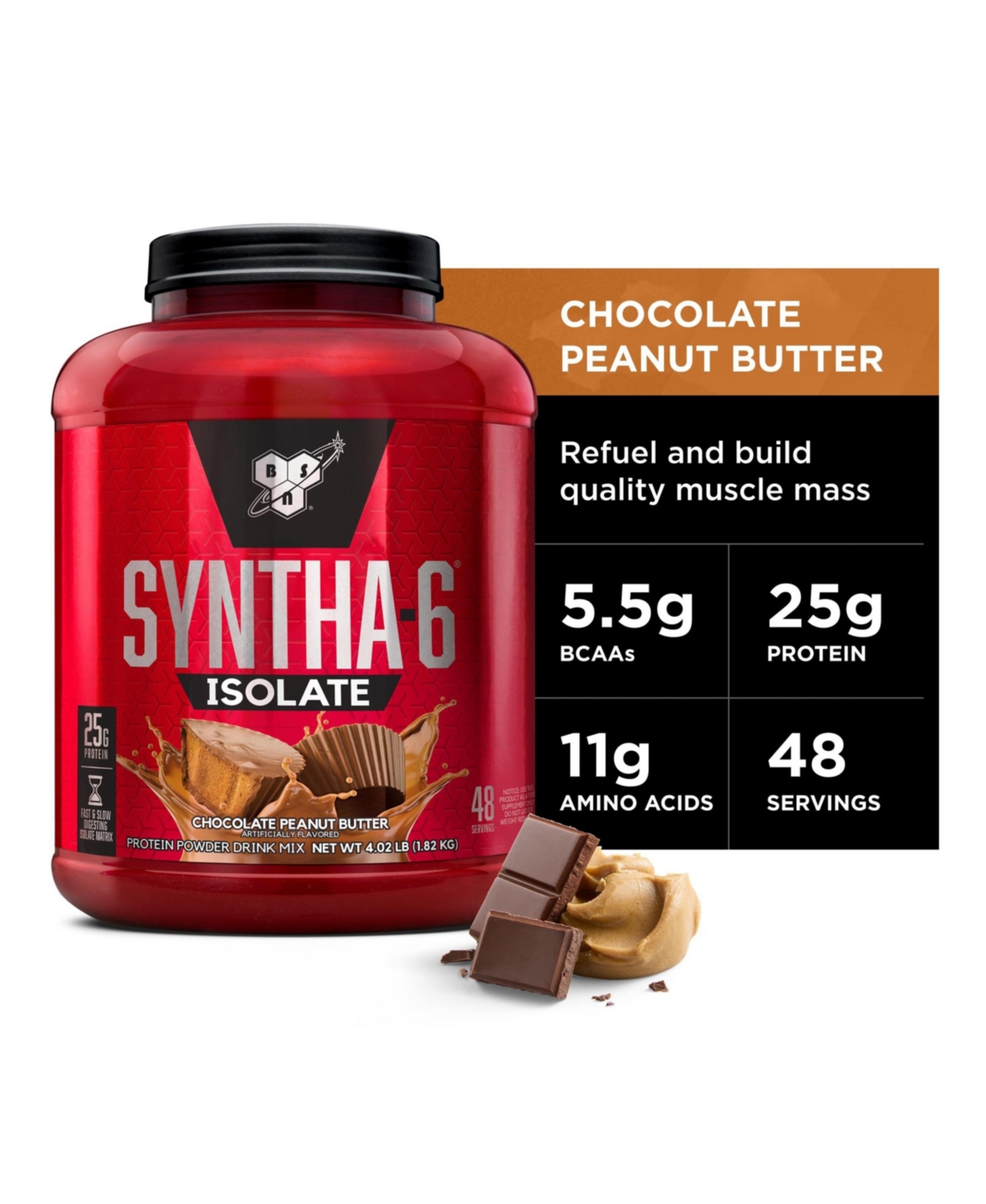 Click here for Bsn Syntha-6 Isolate Protein Powder  With Whey Pro... prices