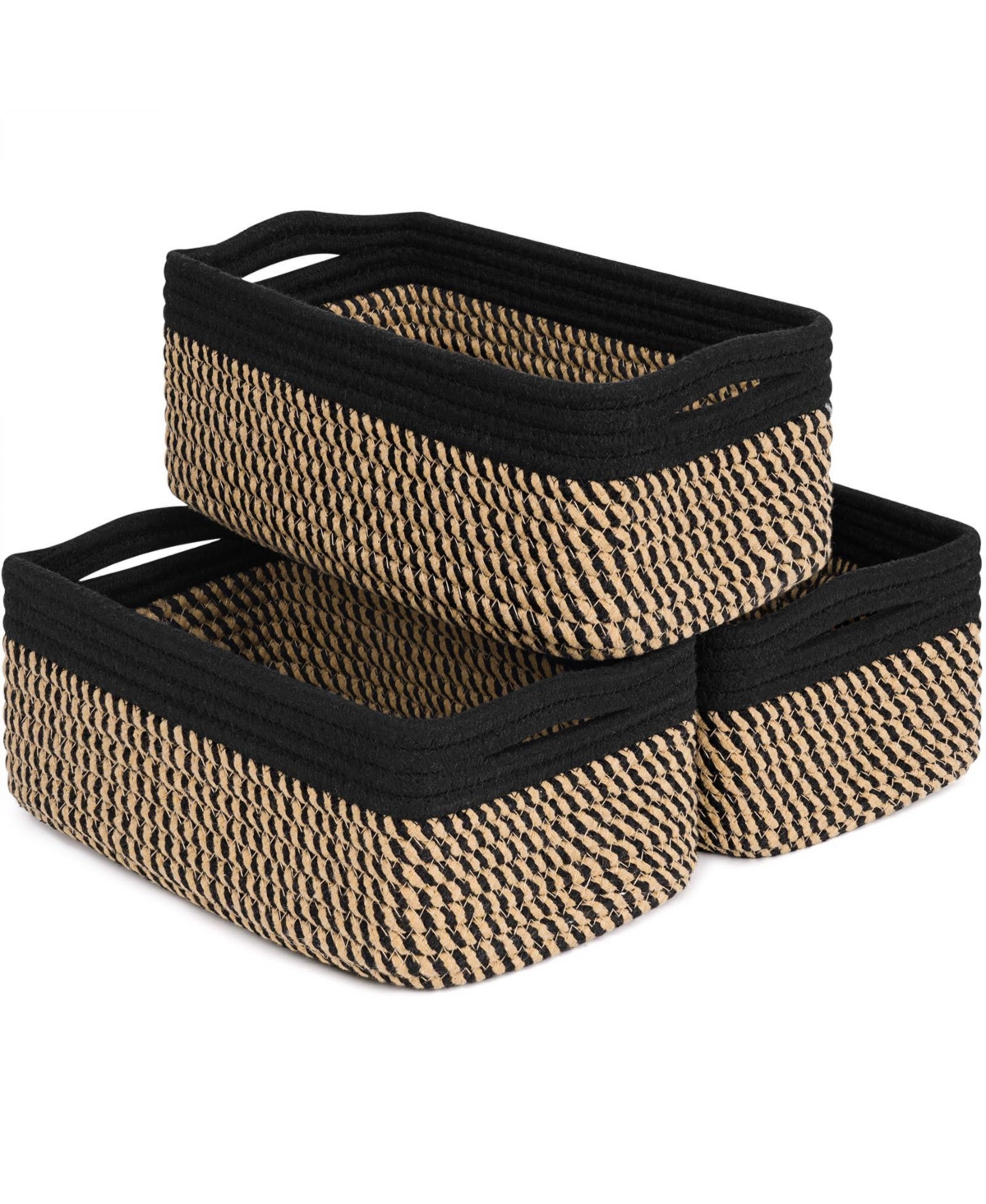 Click here for Gnuadz 3Pack Rope Shelf Basket Woven Organizing Bi... prices