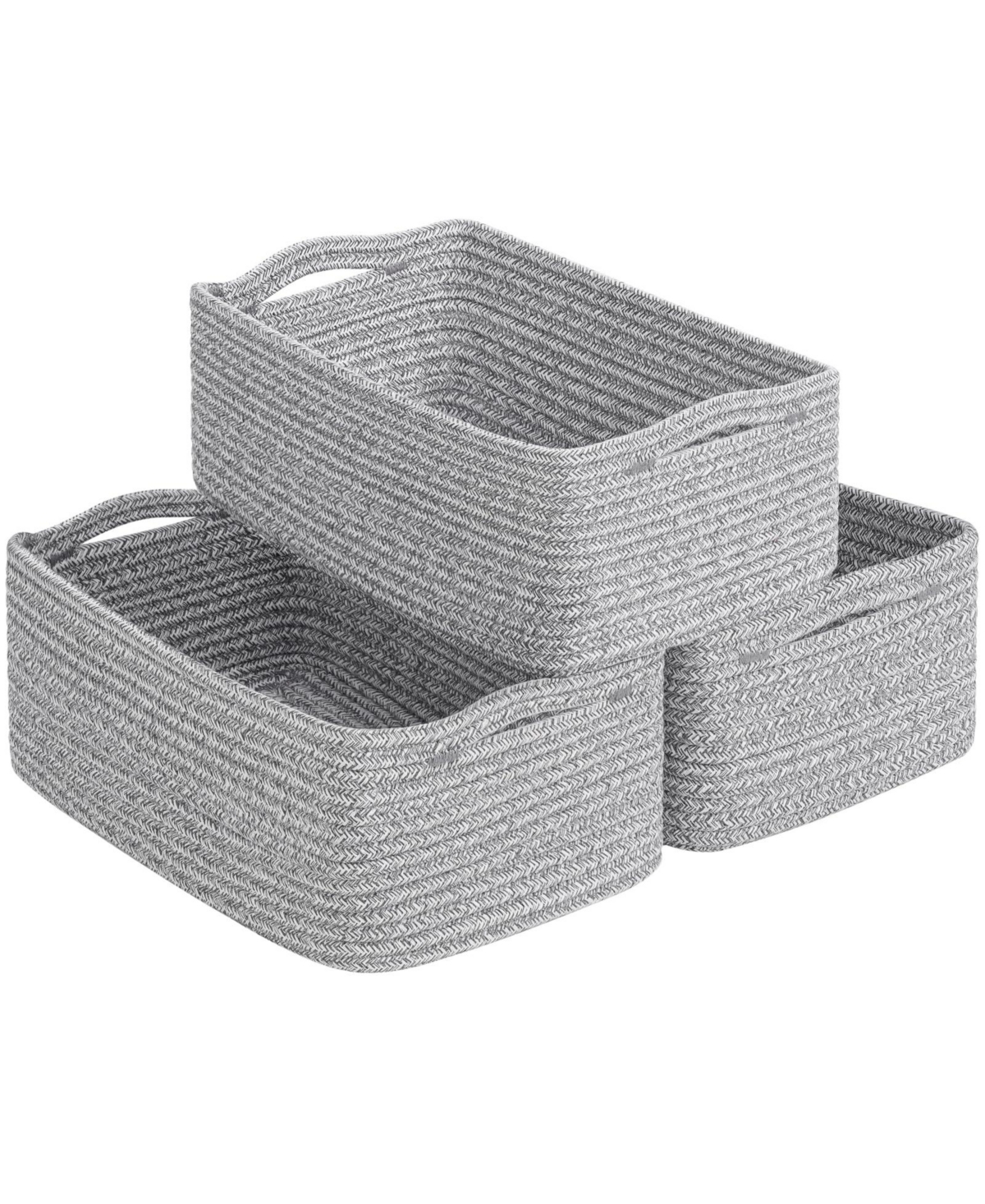 Click here for Gnuadz 3Pack Rope Shelf Basket Woven Organizing Bi... prices