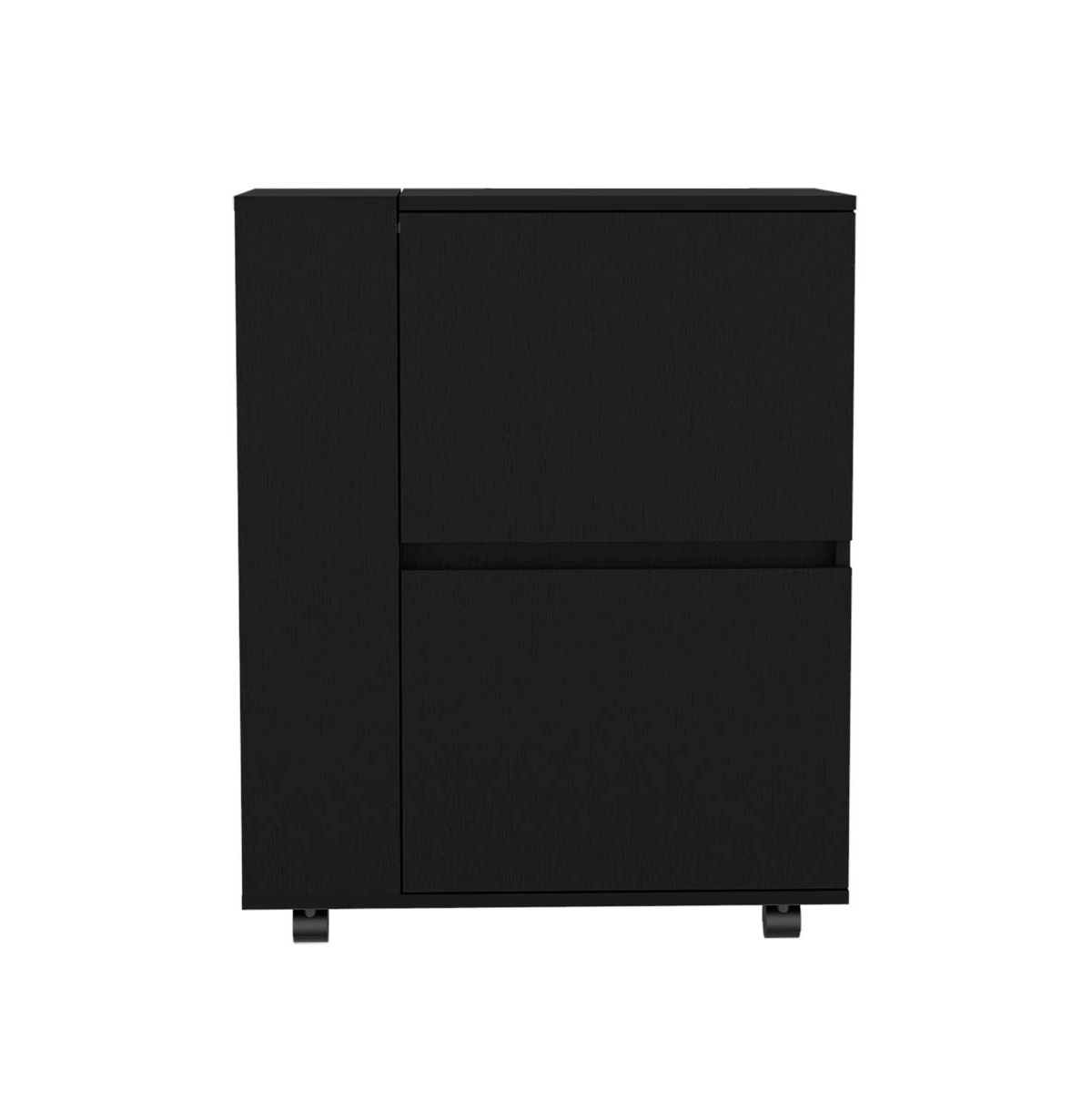 Click here for Flynama Belleville Bar Cart with Dual Cabinets and... prices