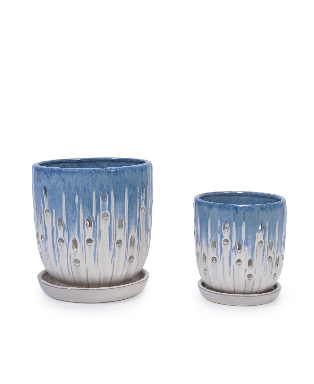 Click here for Clihome Handmade Gradient Ceramic Planter Set Indo... prices