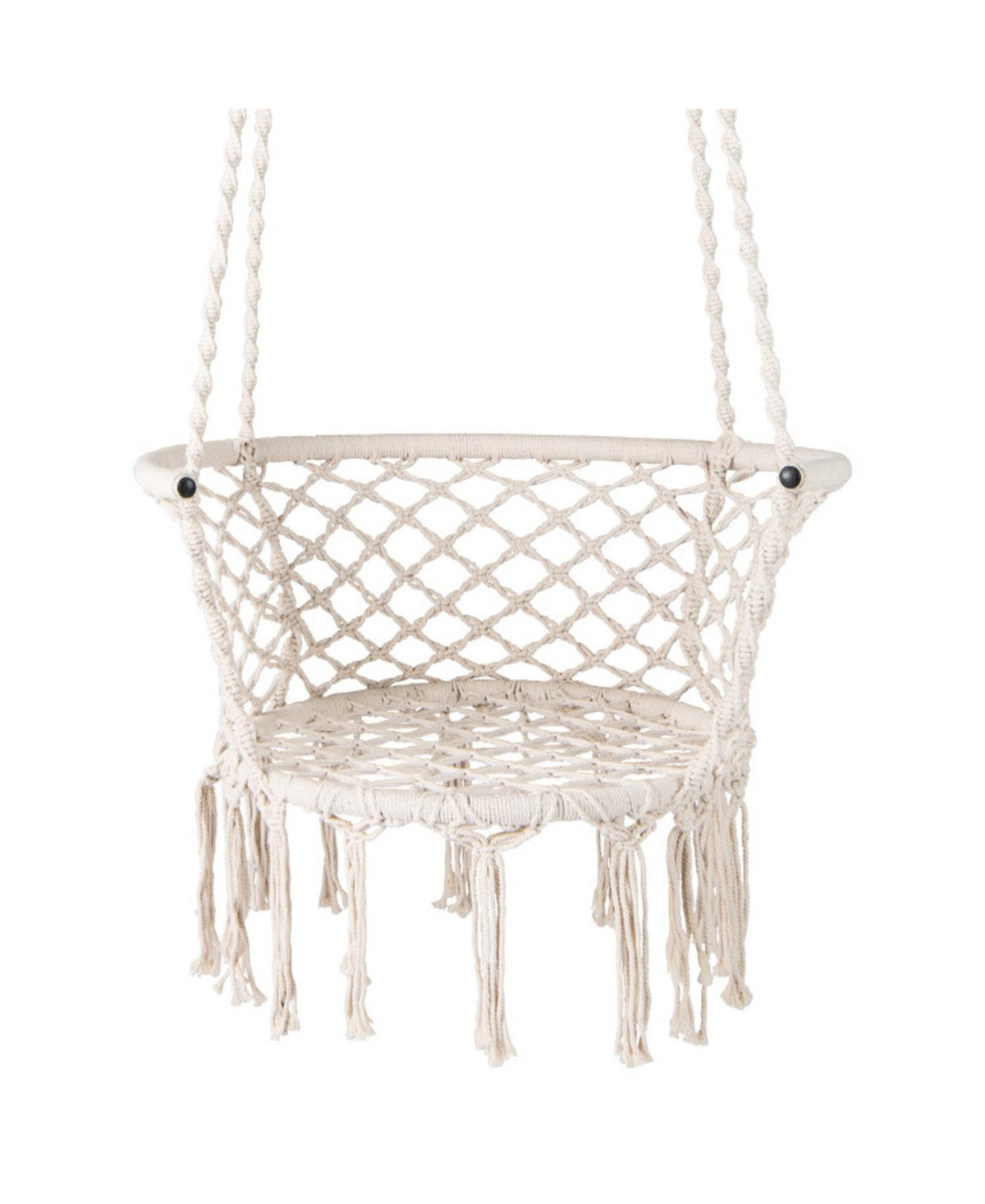 Click here for Sugift Macrame Hammock Swing Hanging Cotton Rope C... prices