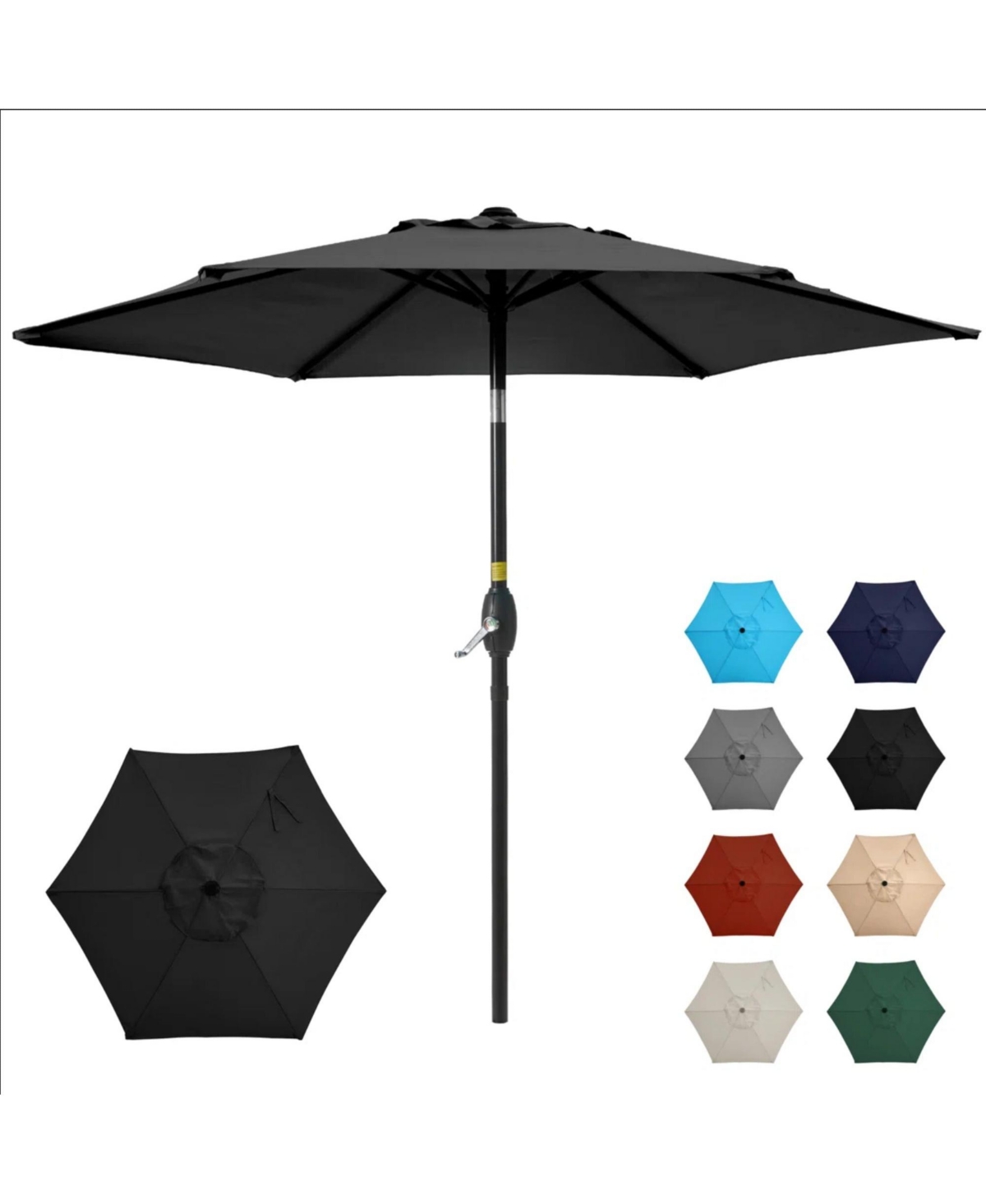 Click here for Mondawe 7.5 Ft Market Patio Umbrella with Crank &... prices