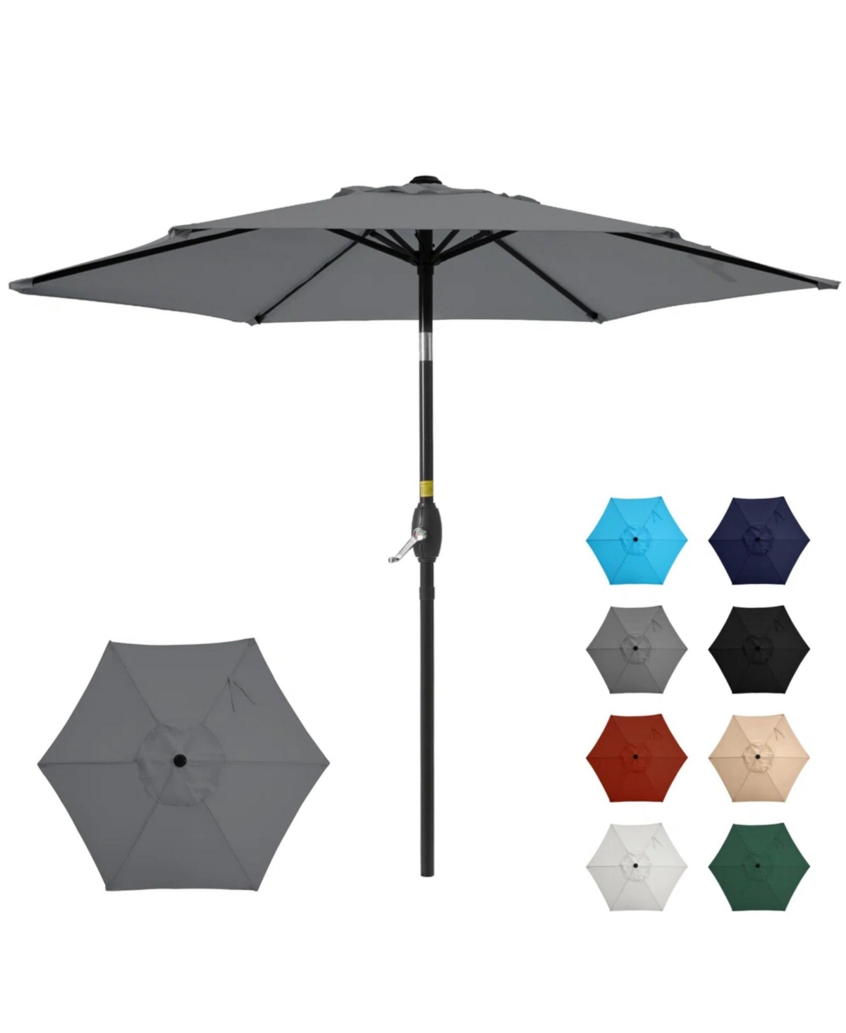 Click here for Mondawe 7.5 Ft Market Patio Umbrella with Crank &... prices
