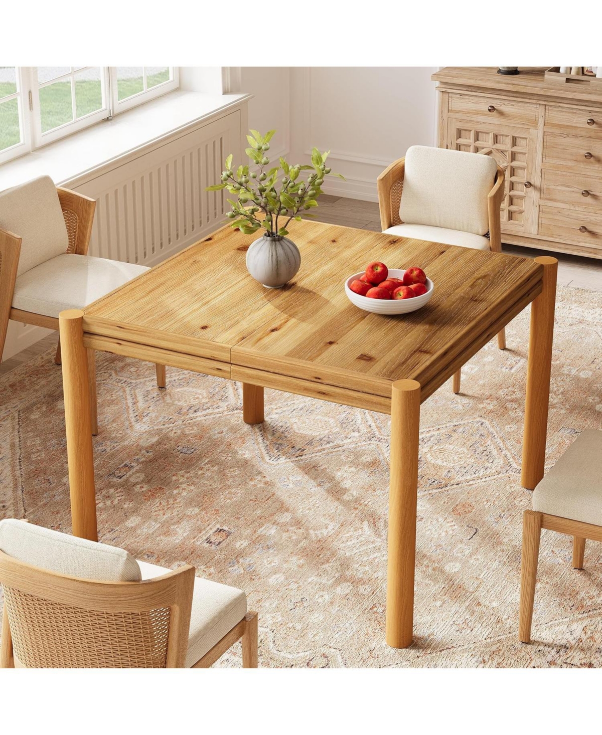 Click here for Tribesigns Square Solid Wood Dining Table  39.4 -... prices