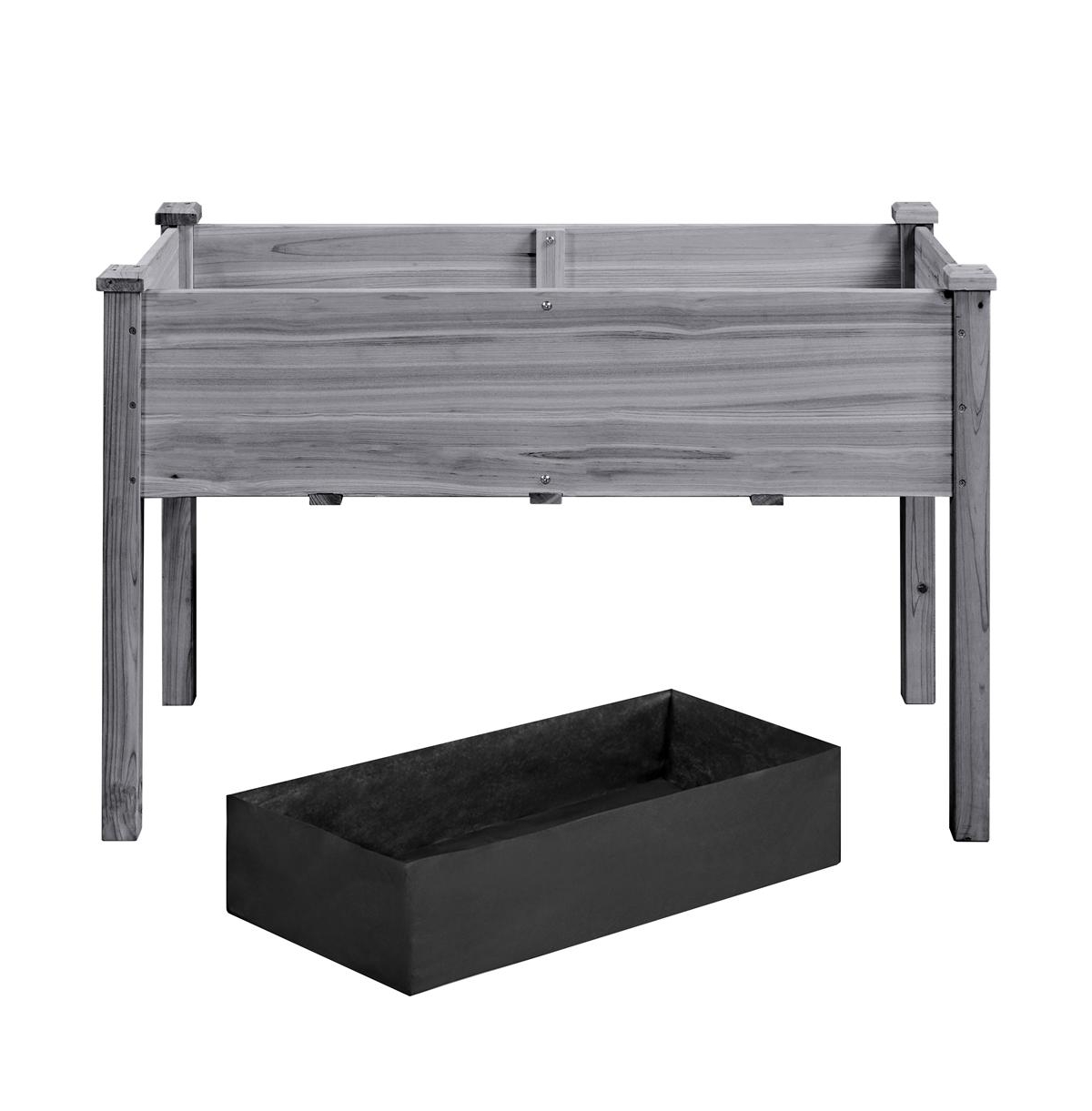 Click here for Yaheetech Fir Wood Garden Potting Table with Drain... prices