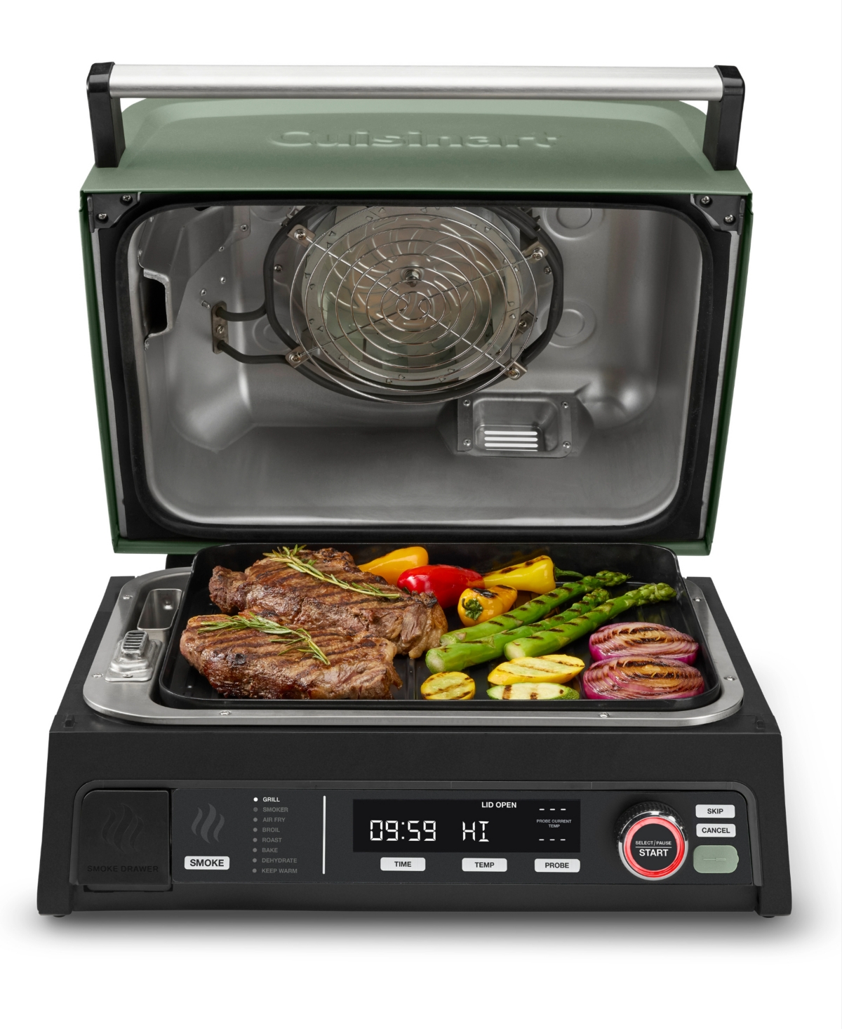 Click here for Cuisinart 14.6 FlavorBoost 8-in-1 Outdoor Electric... prices