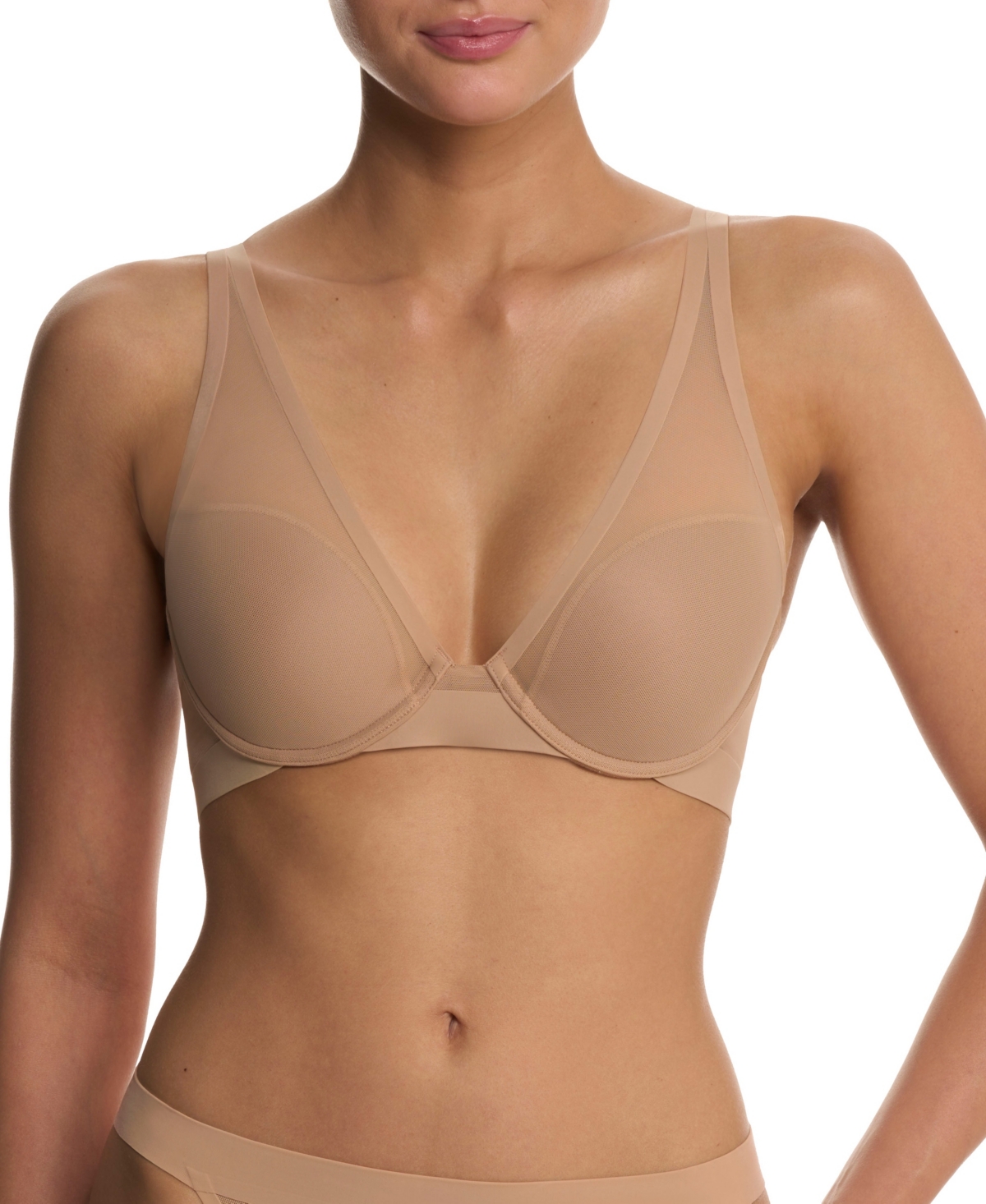 Click here for Natori True Zen Plunge T-Shirt Bra  721343 - Buff prices