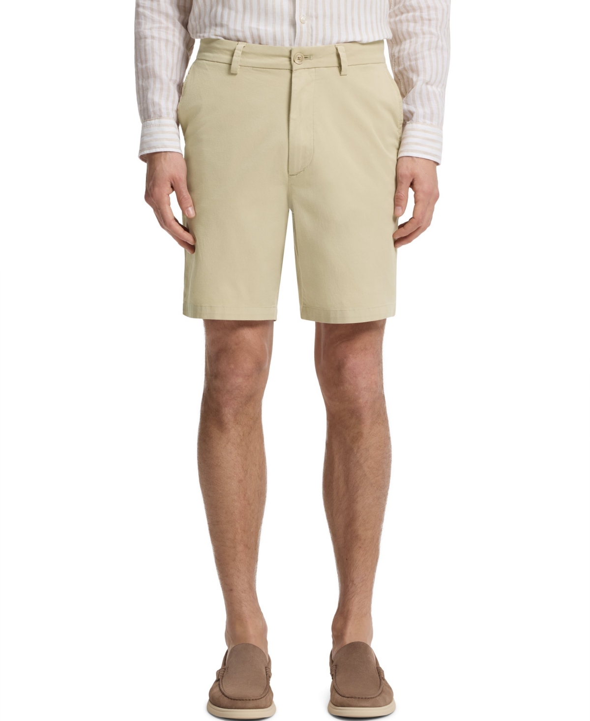 Click here for Boss by Hugo Boss Mens Stretch-Cotton Twill Modern... prices