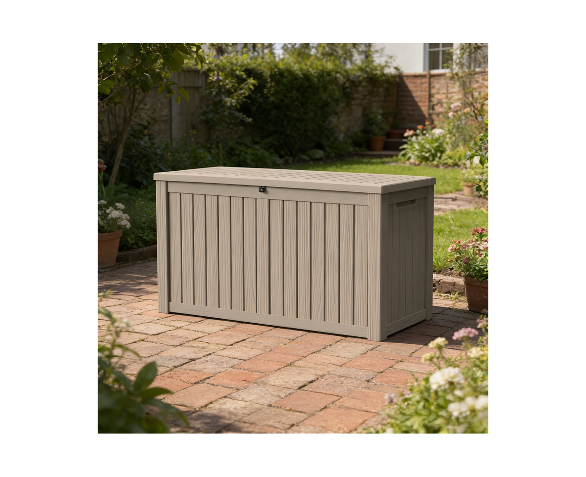 Click here for sumyeg 150 Gal. Large Resin Outdoor Storage Deck B... prices