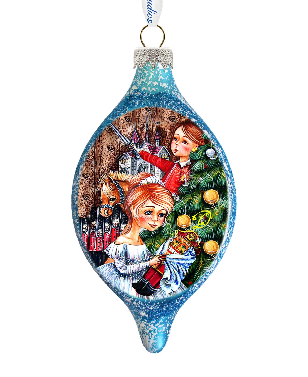 Click here for G.DeBrekht Nutcracker Glass Ornament - Multi prices