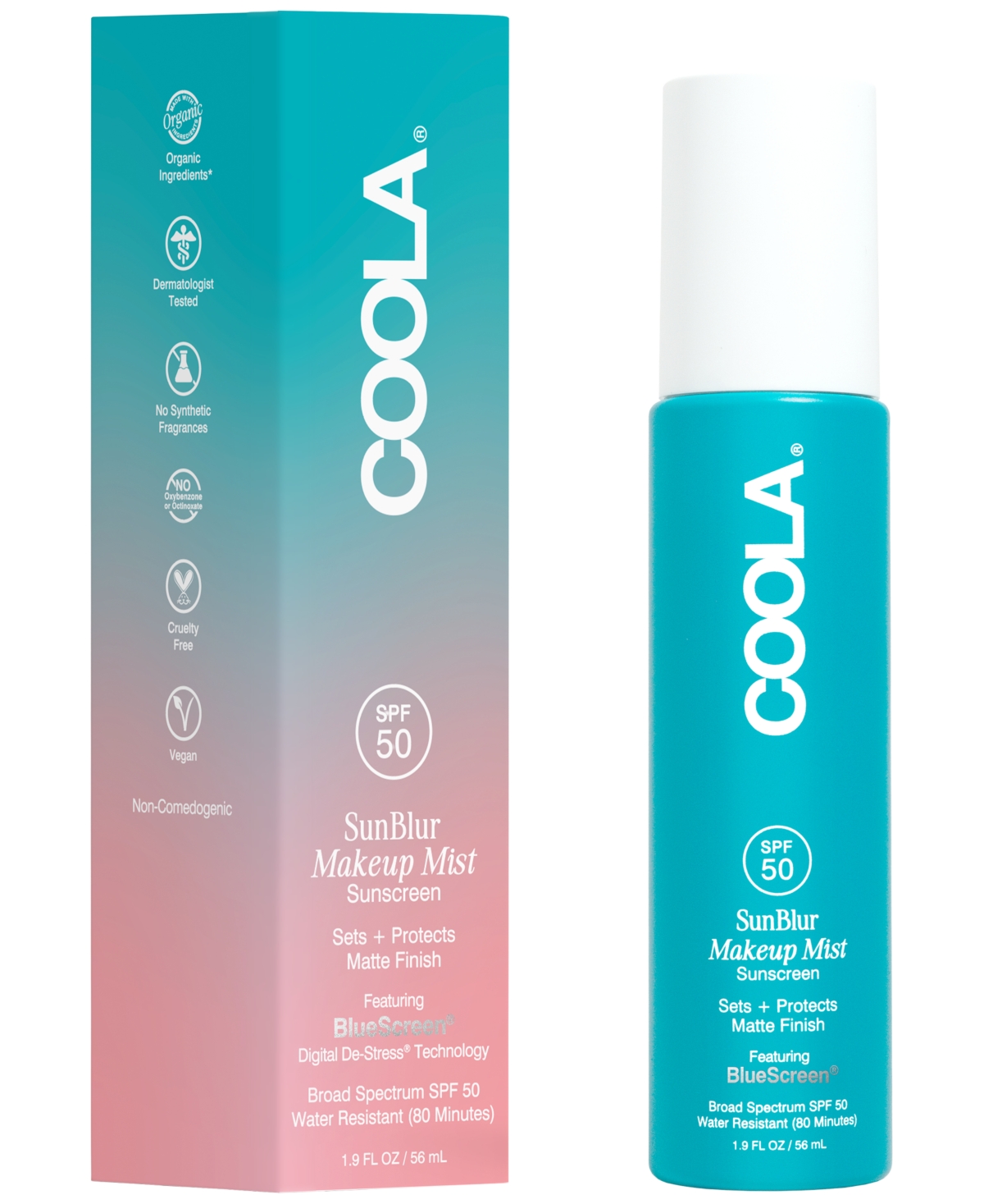 Click here for Coola SunBlur Makeup Setting Mist Spf 50  1.15 oz. prices