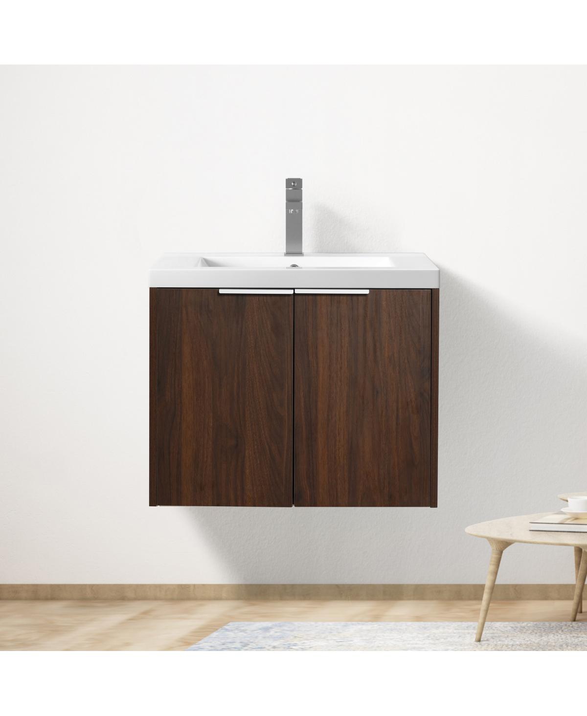 Click here for Sillysis Floating Bathroom Vanity with Resin Sink... prices