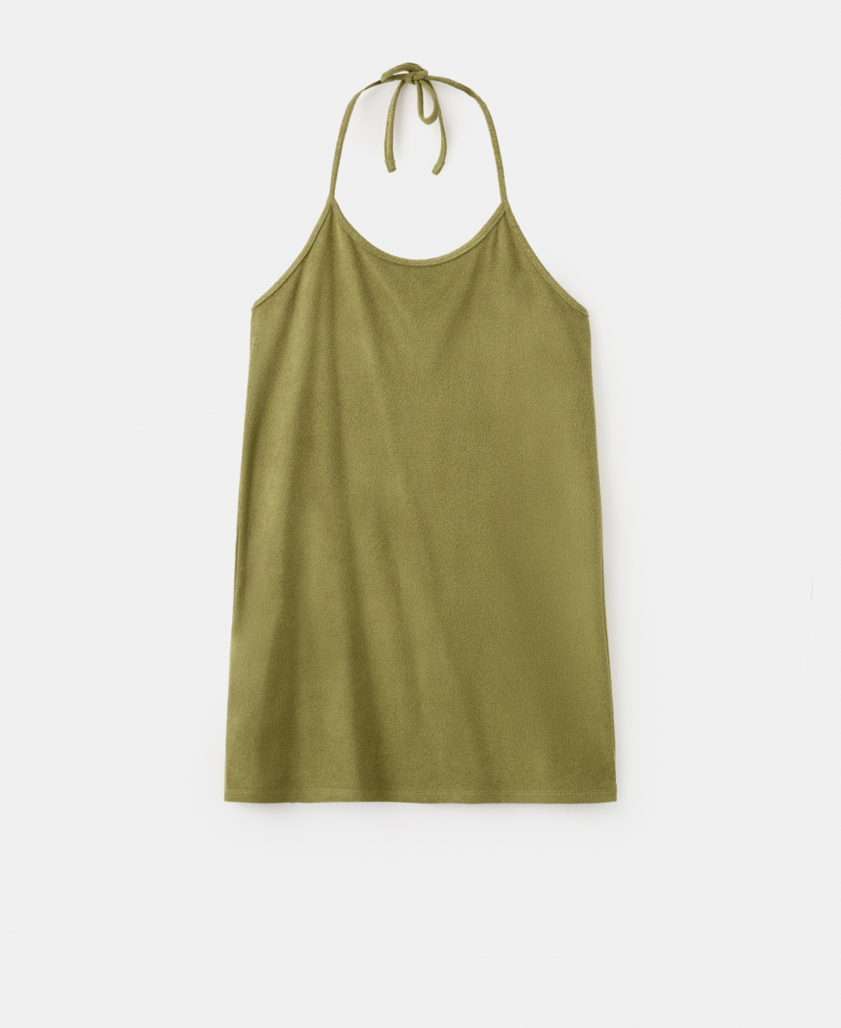 Click here for Mango Womens Terry Cotton Nightdress - Khaki prices