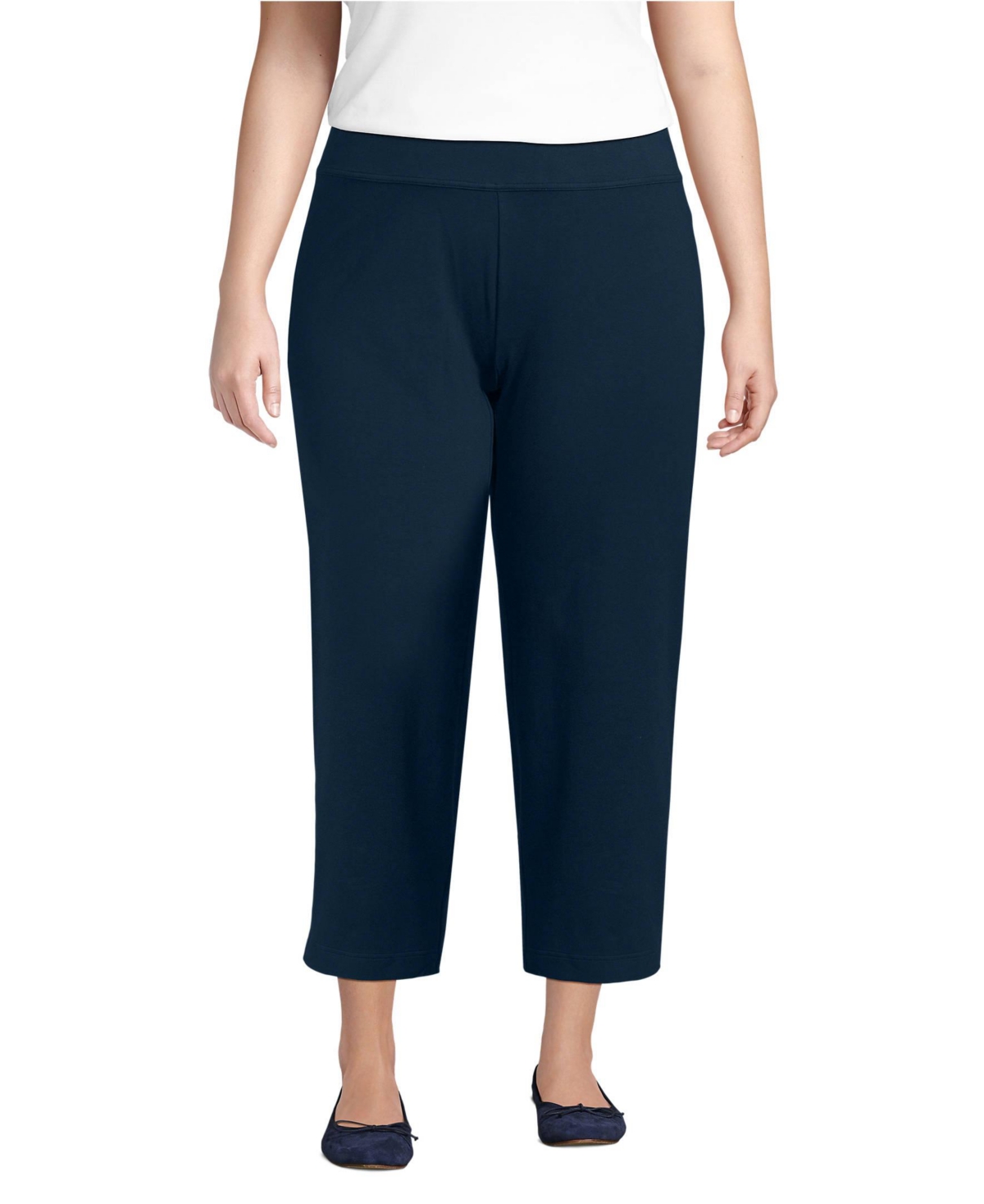 Click here for Lands End Womens Plus Size Starfish Mid Rise Pull... prices