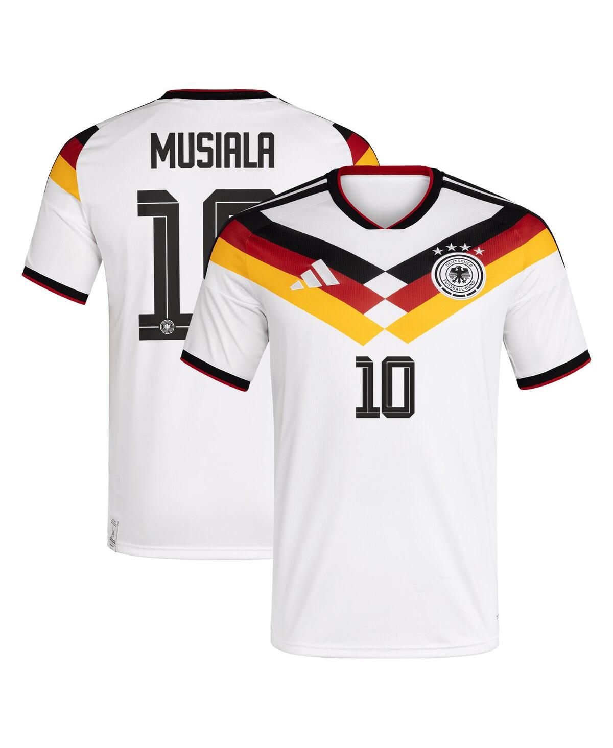 Click here for Adidas Mens Jamal Musiala White Germany National T... prices