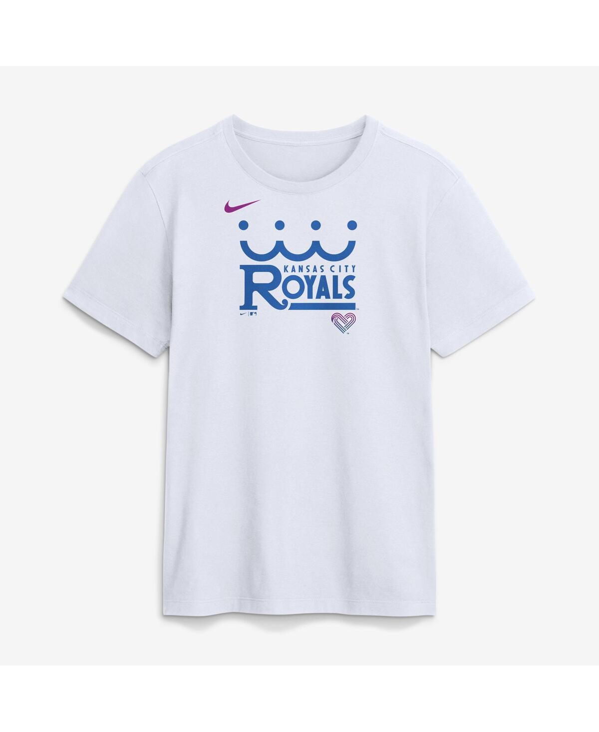 Click here for Nike Mens White Kansas City Royals 2026 City Conne... prices