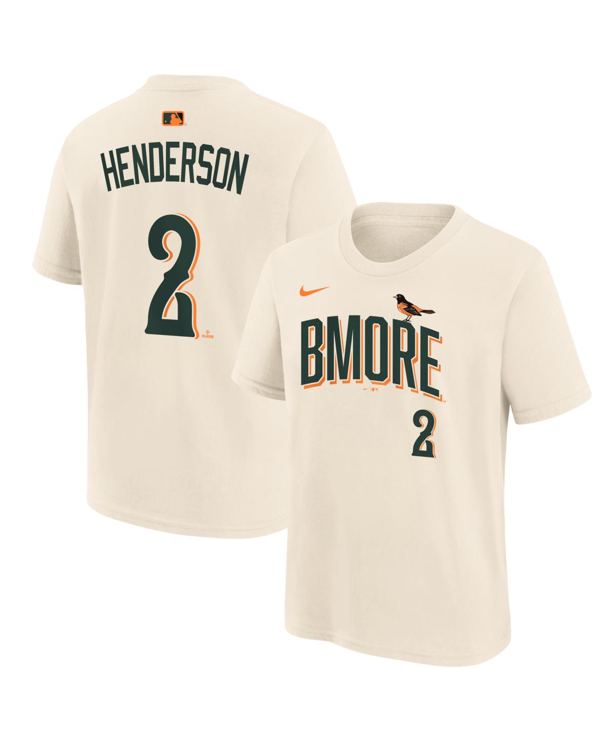 Click here for Nike Big Boys and Girls Gunnar Henderson Cream Bal... prices