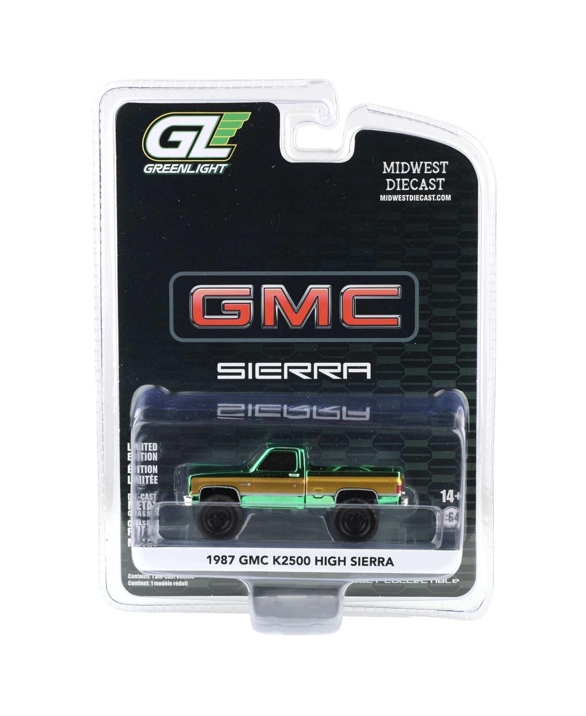 Click here for Greenlight Green Chrome Chase 1/64 1987 Gmc K2500... prices