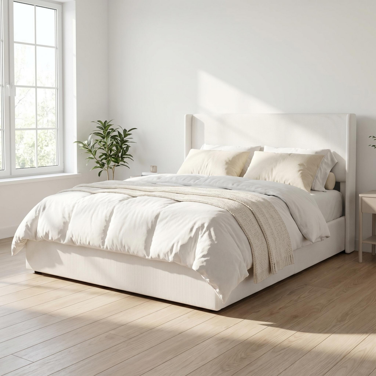 Click here for Homfan Lift Up Storage Bed  Modern Corduroy Uphols... prices