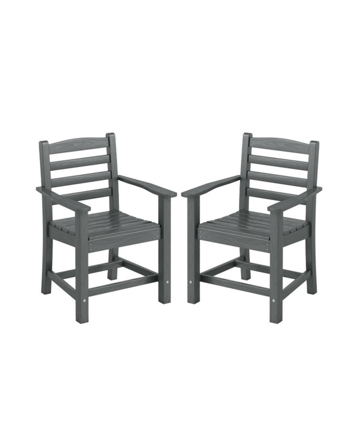 Click here for Gouun Hdpe All-Weather Patio Outdoor Dining Chairs... prices