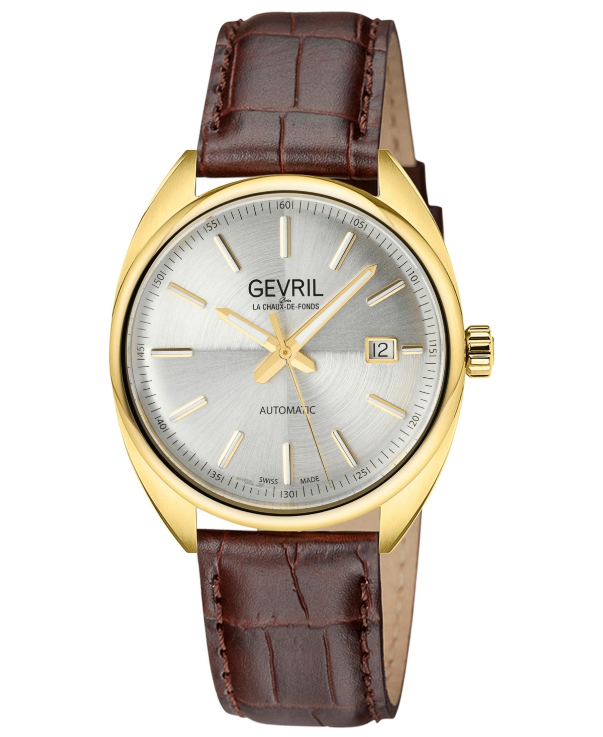 Click here for Gevril Mens Five Points Swiss Automatic Italian Le... prices