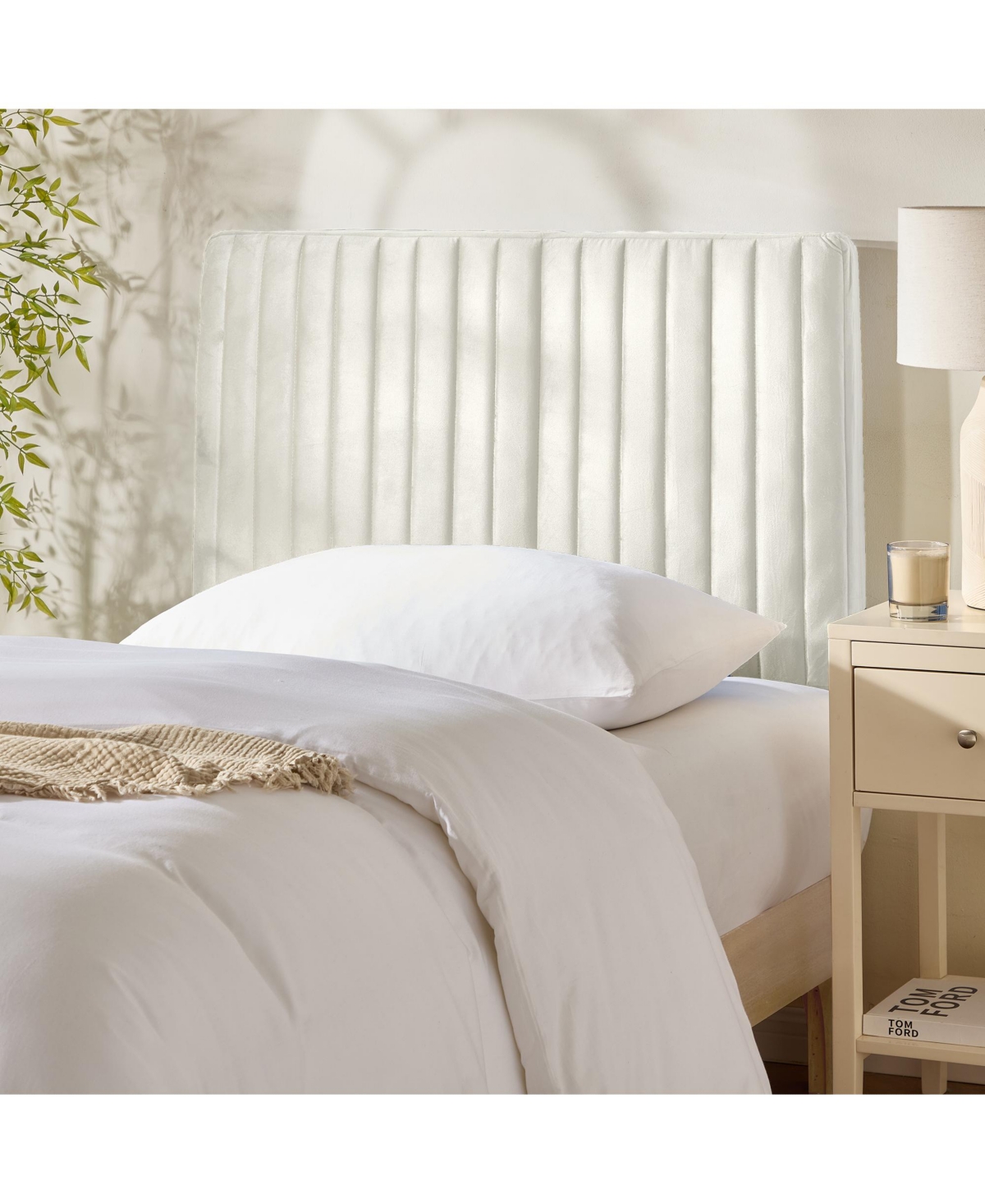 Click here for Nestl Velvet Headboard  wall mounted  peel and sti... prices